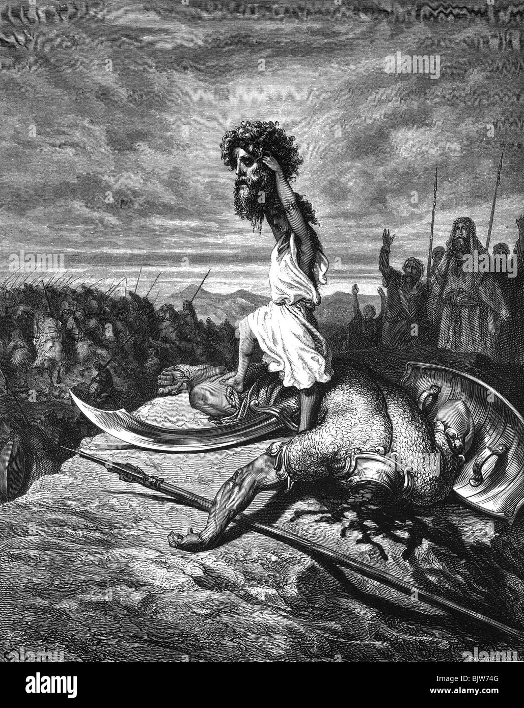 Religion biblical david goliath david -Fotos und -Bildmaterial in hoher ...