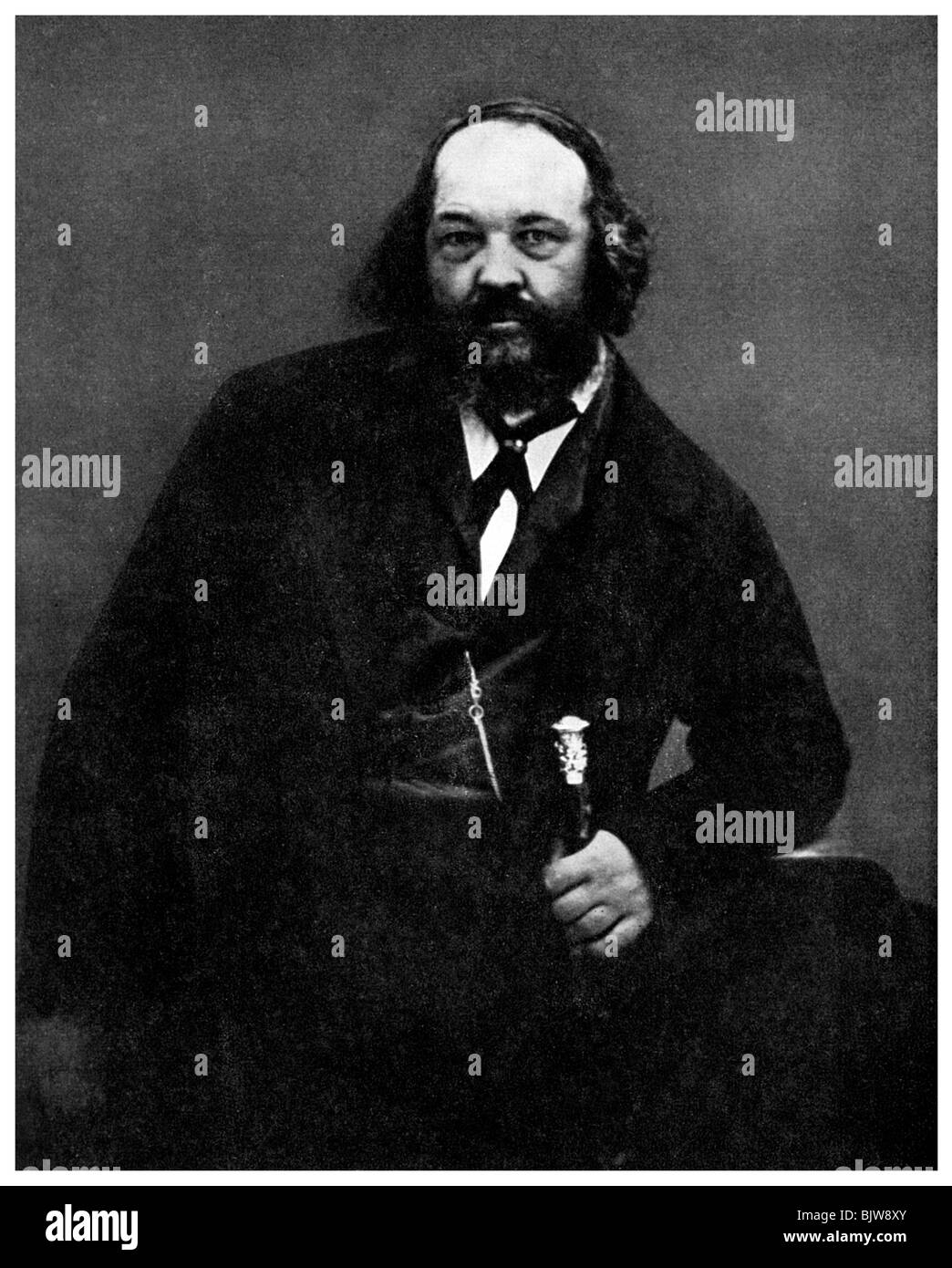 Anarchismus: Michail Bakunin, russischen Anarchisten, aus dem 19 ...