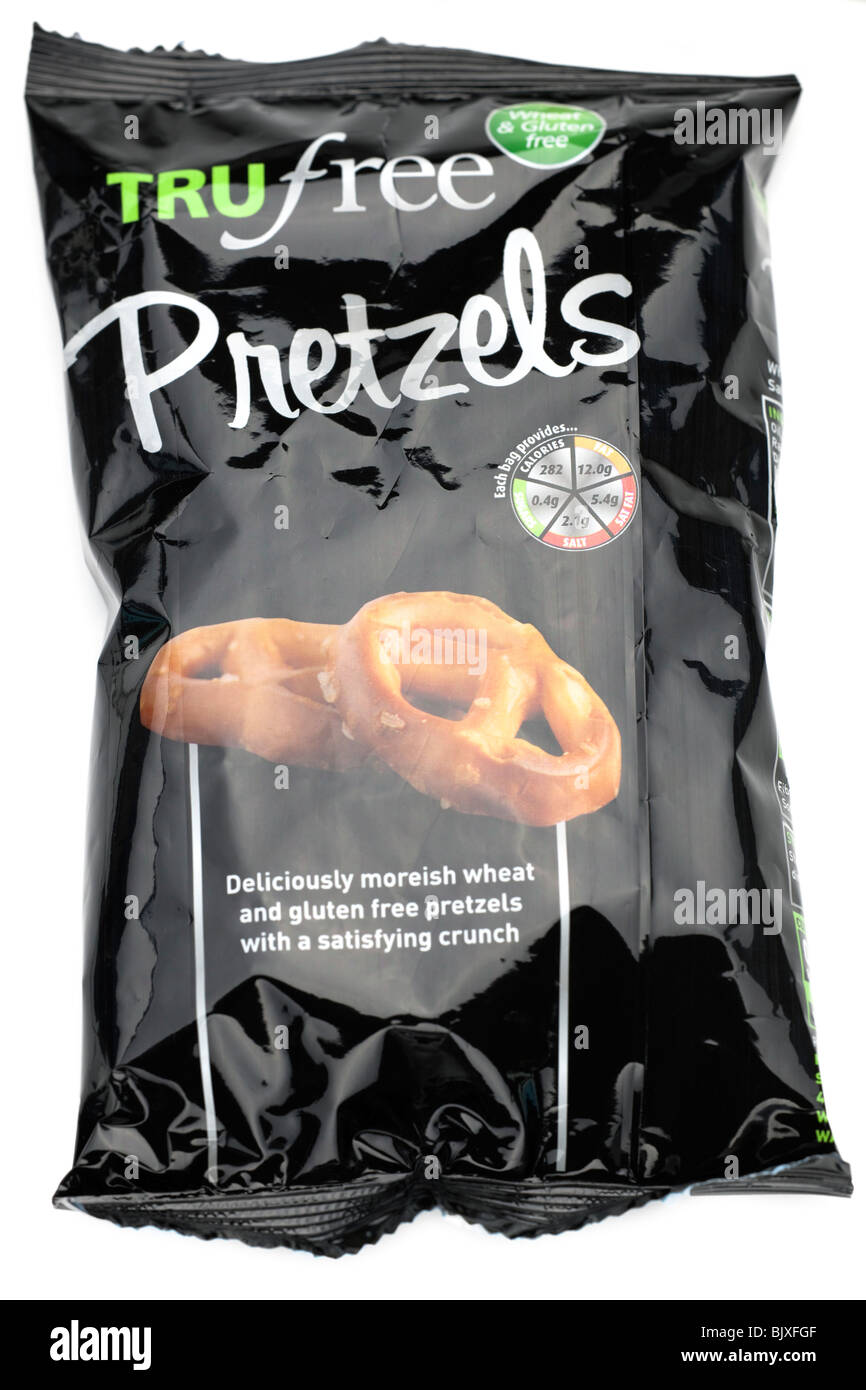 Tasche Trufree Brezeln Stockfotografie - Alamy