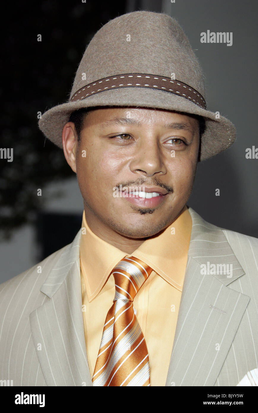 TERRENCE HOWARD HUSTLE & FLOW FILM PREMIERE CINERAMA DOME HOLLYWOOD LOS ...