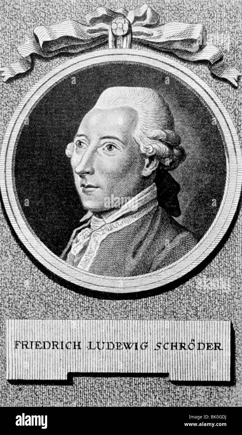 Friedrich ludwig schroder german actor -Fotos und -Bildmaterial in ...