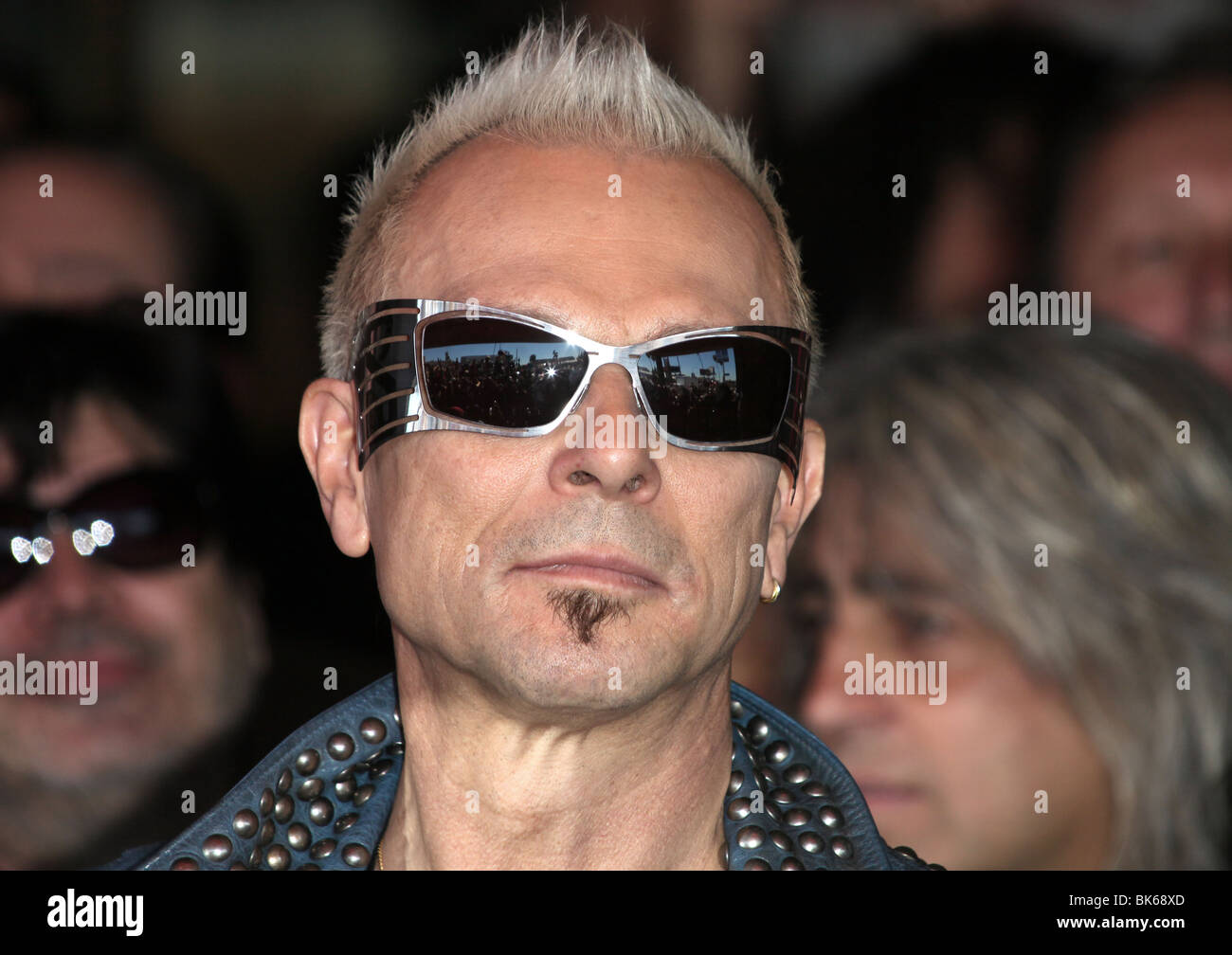 RUDOLF SCHENKER SCORPIONS aufgenommen in HOLLYWOOD ROCKWALK HOLLYWOOD ...