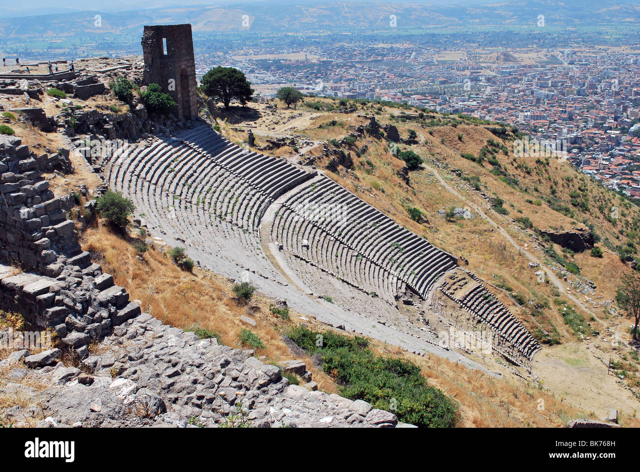 Pergamon Turkey Theatre Stockfotos und -bilder Kaufen - Alamy