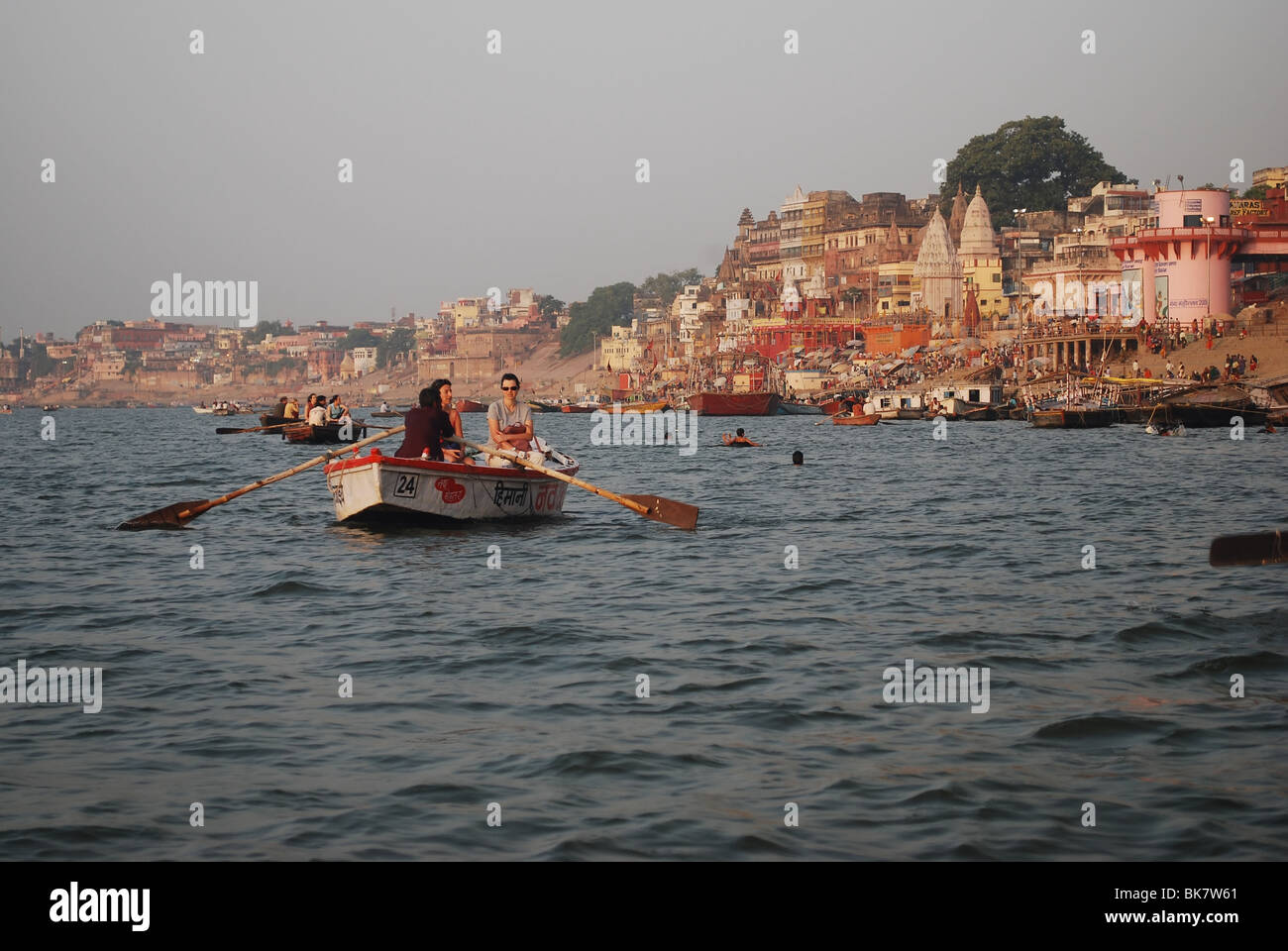 Pilger Ghats Ganges Stockfotos und -bilder Kaufen - Alamy