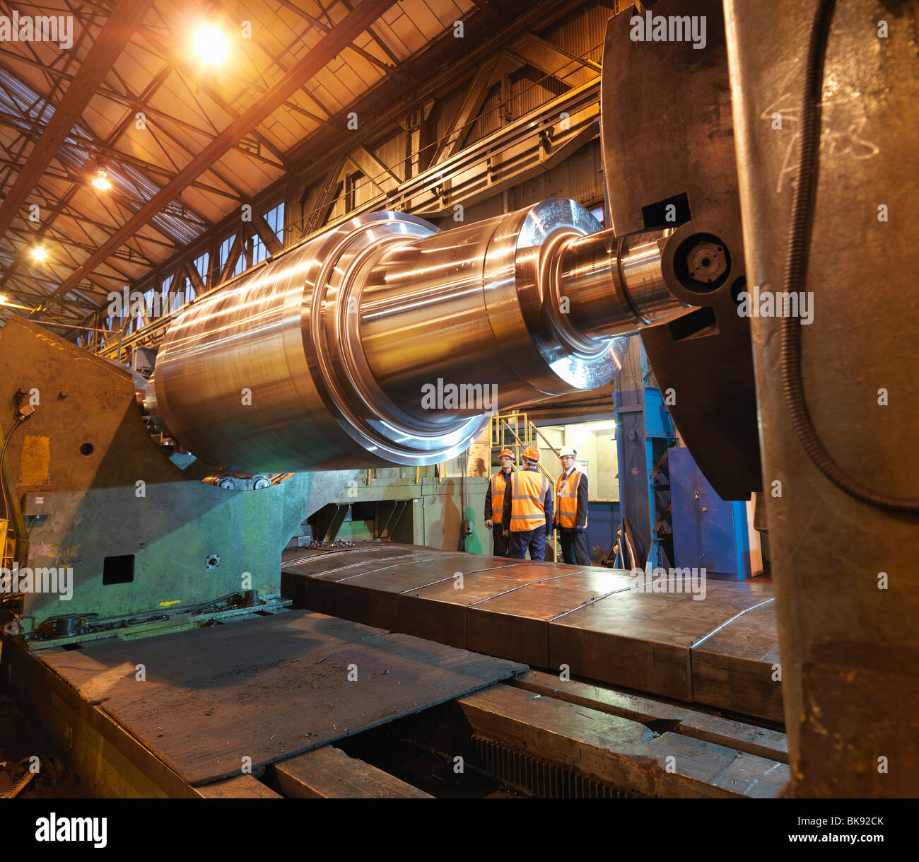 Stahlwerk Walze Stockfotos und -bilder Kaufen - Alamy