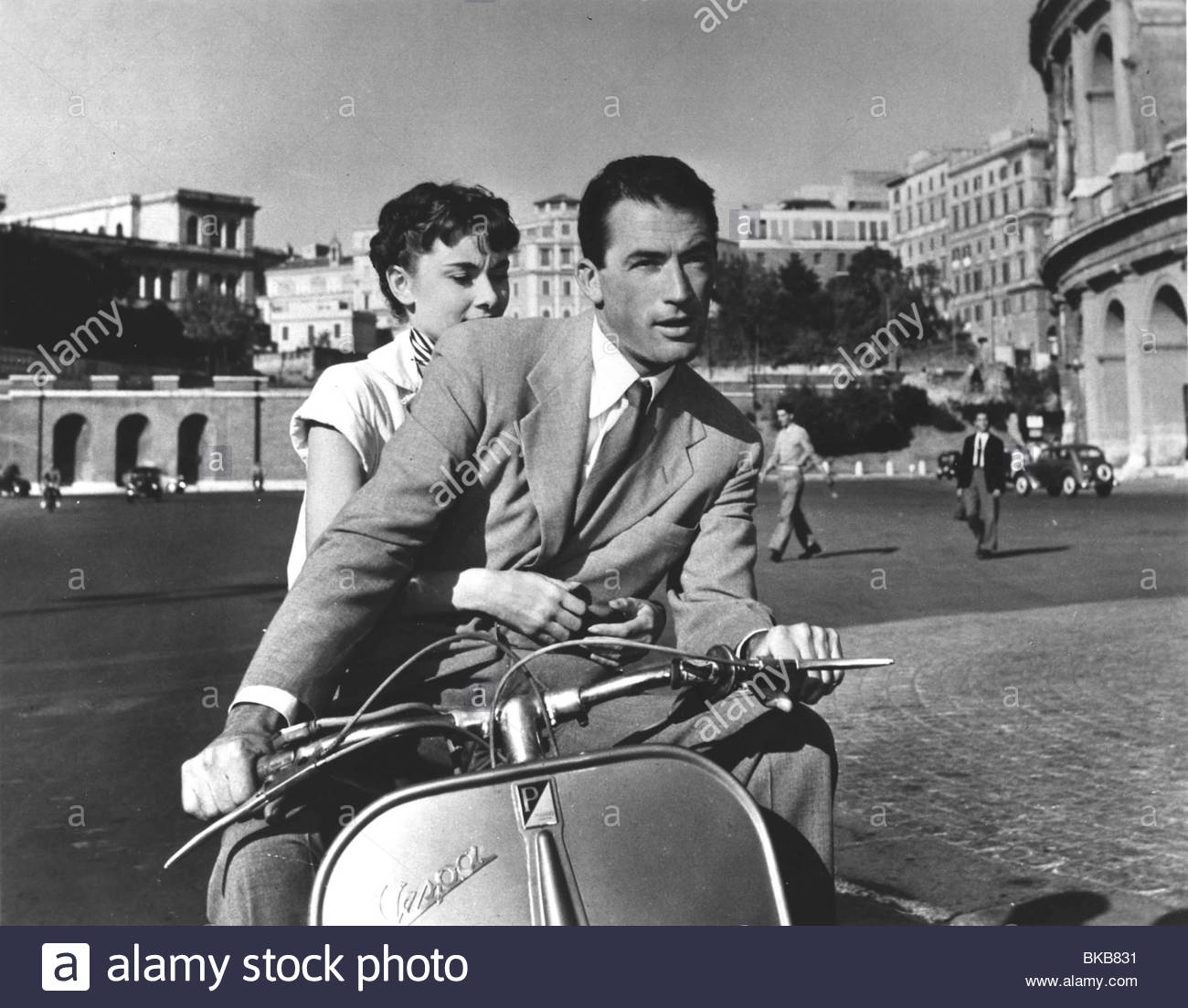 Gregory Peck Audrey Hepburn Stockfotos und -bilder Kaufen - Alamy