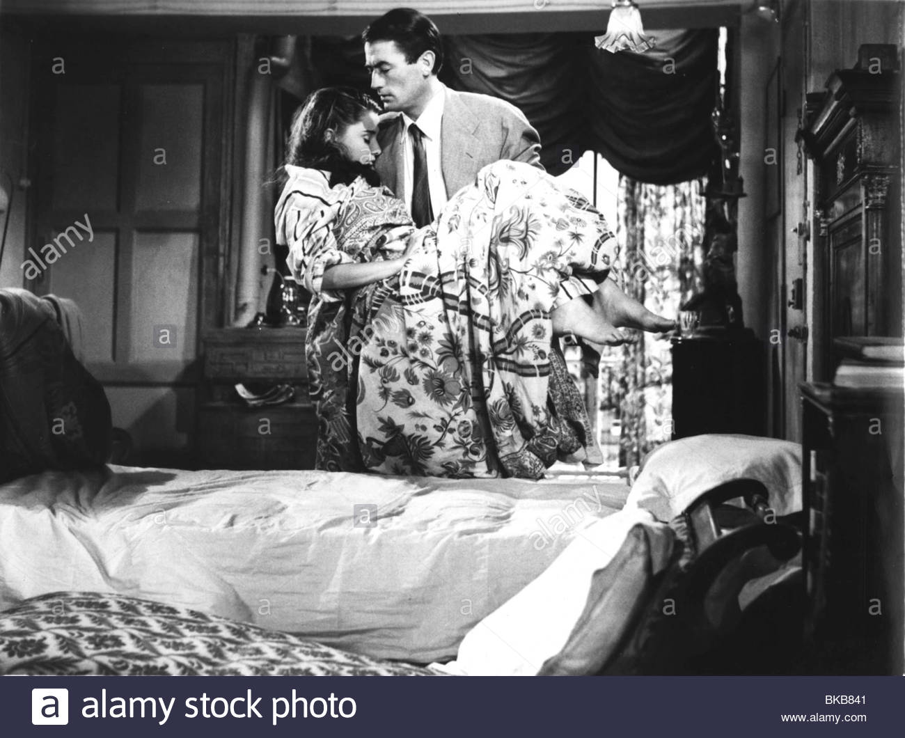 Gregory Peck Audrey Hepburn Stockfotos und -bilder Kaufen - Alamy