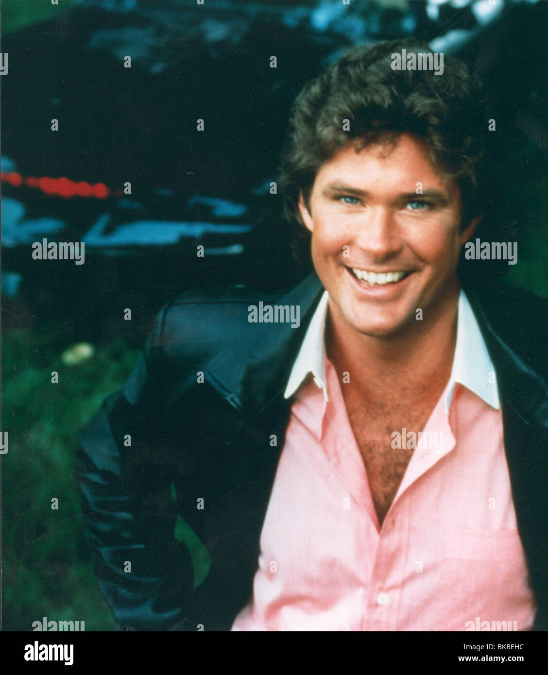 Knightrider David Hasselhoff Kni 001cp Stockfotografie Alamy