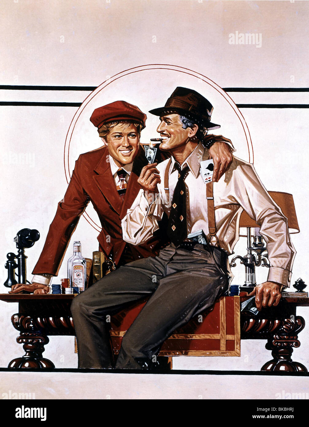 DER CLOU (1973) ROBERT REDFORD, PAUL NEWMAN POSTER TSTN 001CP ...