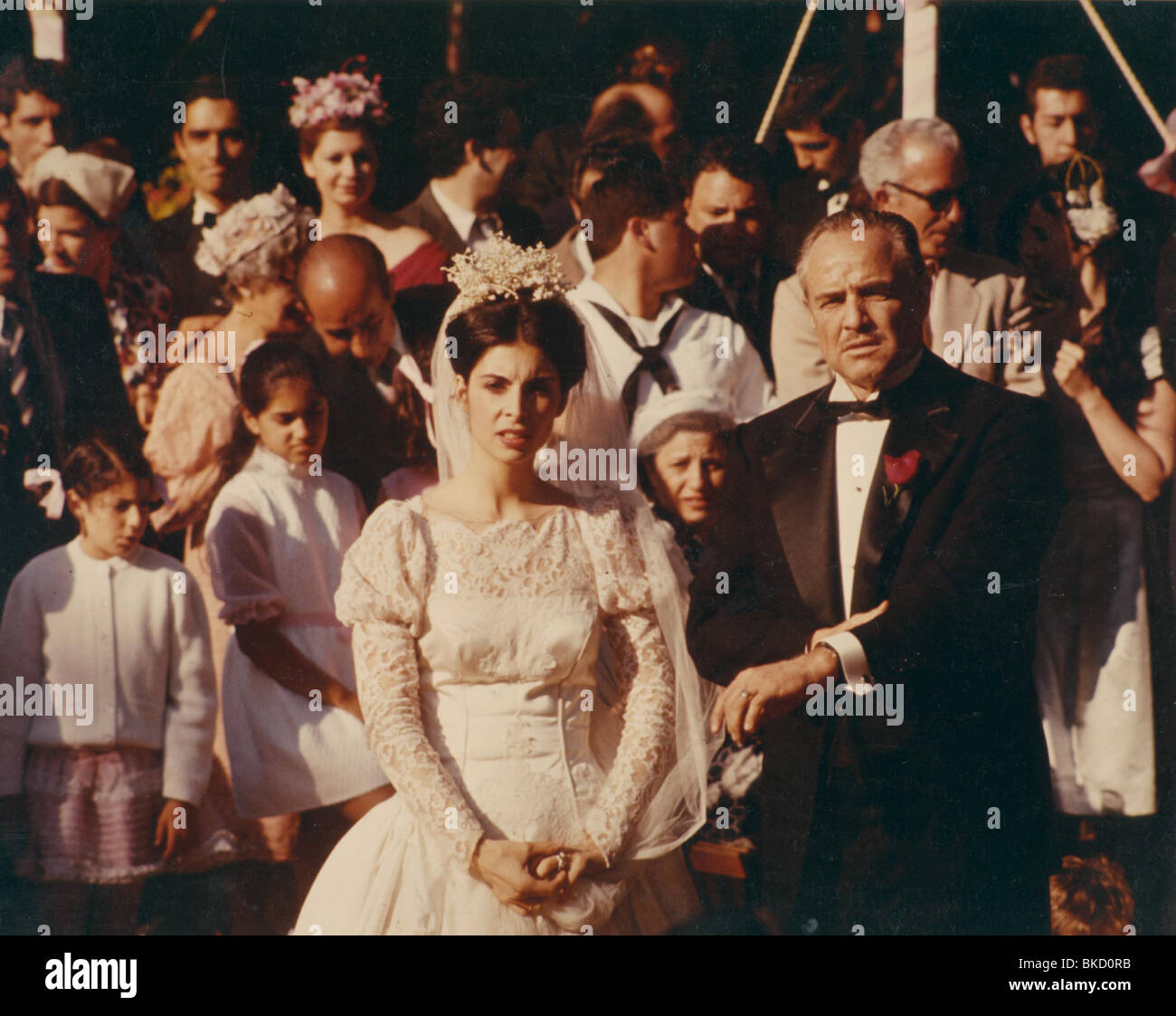 DER PATE (1972) TALIA SHIRE, MARLON BRANDO GODF 007CP Stockfotografie ...