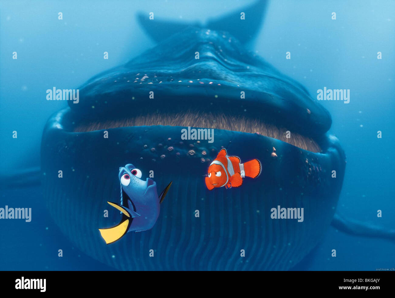 FINDING NEMO (2003) ANIMATION CREDIT DISNEY FINN 001-12 Stockfotografie ...