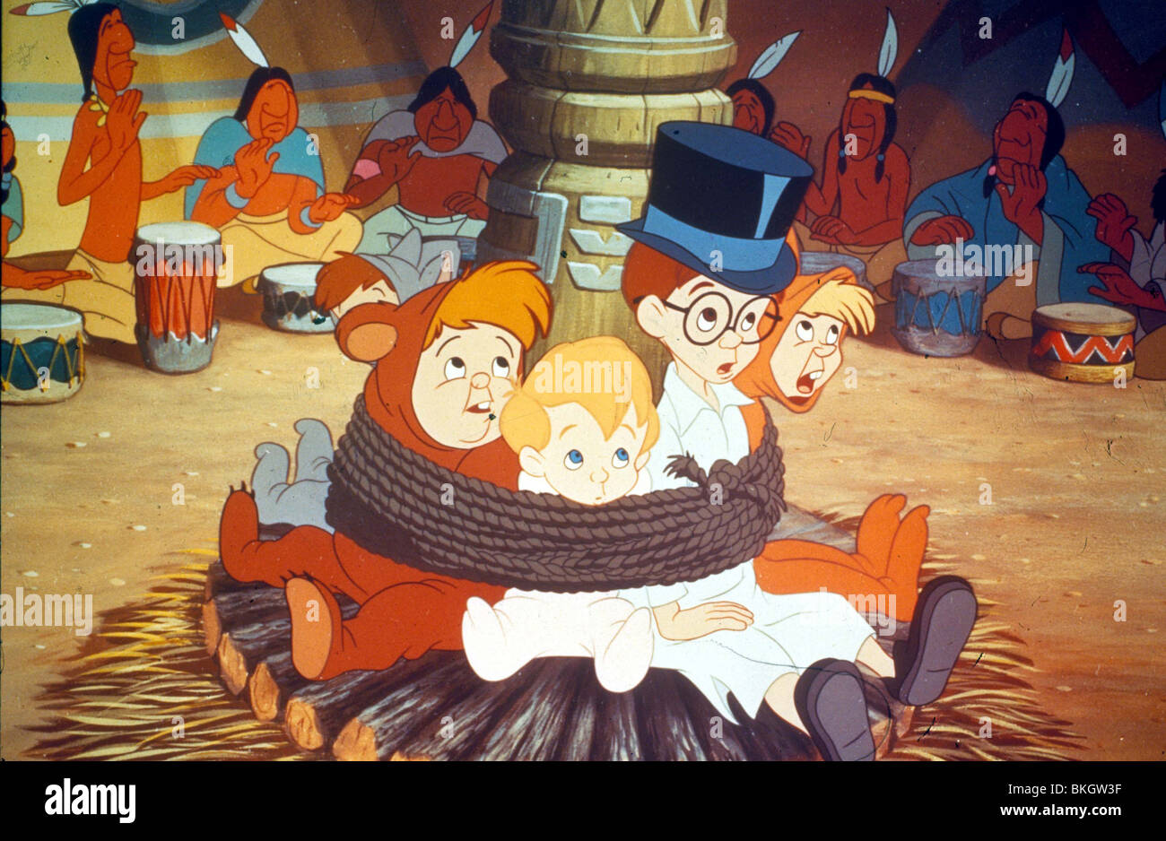PETER PAN (1953) ANIMATION CREDIT DISNEY PTP 023 Stockfotografie - Alamy