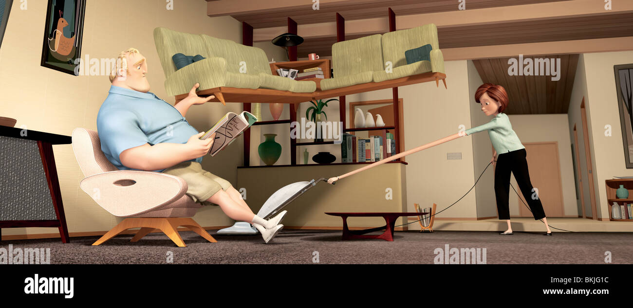 DAS INCREDIBLES (2004) ANIMATION HERR UNGLAUBLICHE (CHARAKTER ...