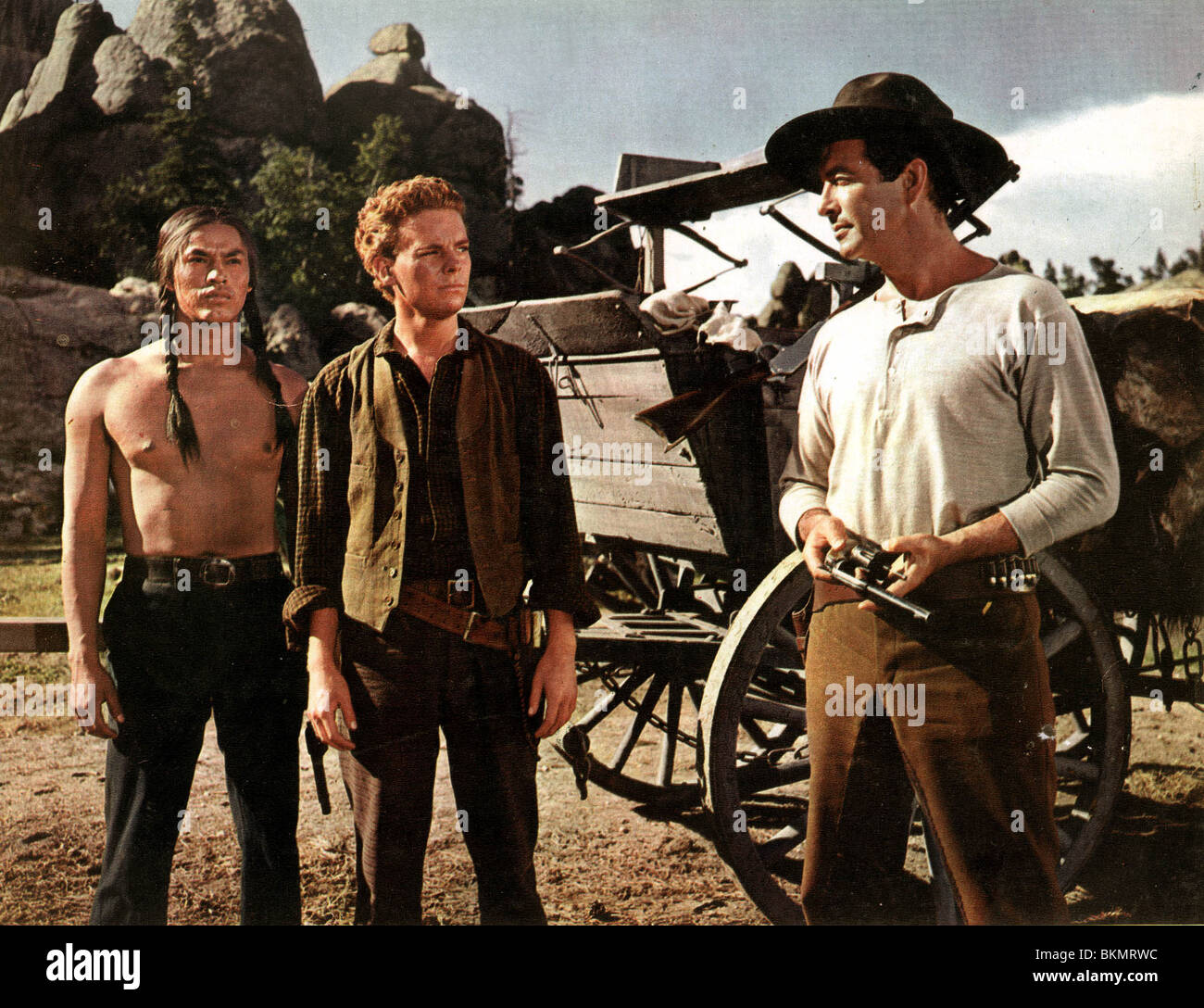DIE LETZTE JAGD (1956) RUSS TAMBLYN, ROBERT TAYLOR, RICHARD BROOKS (DIR ...