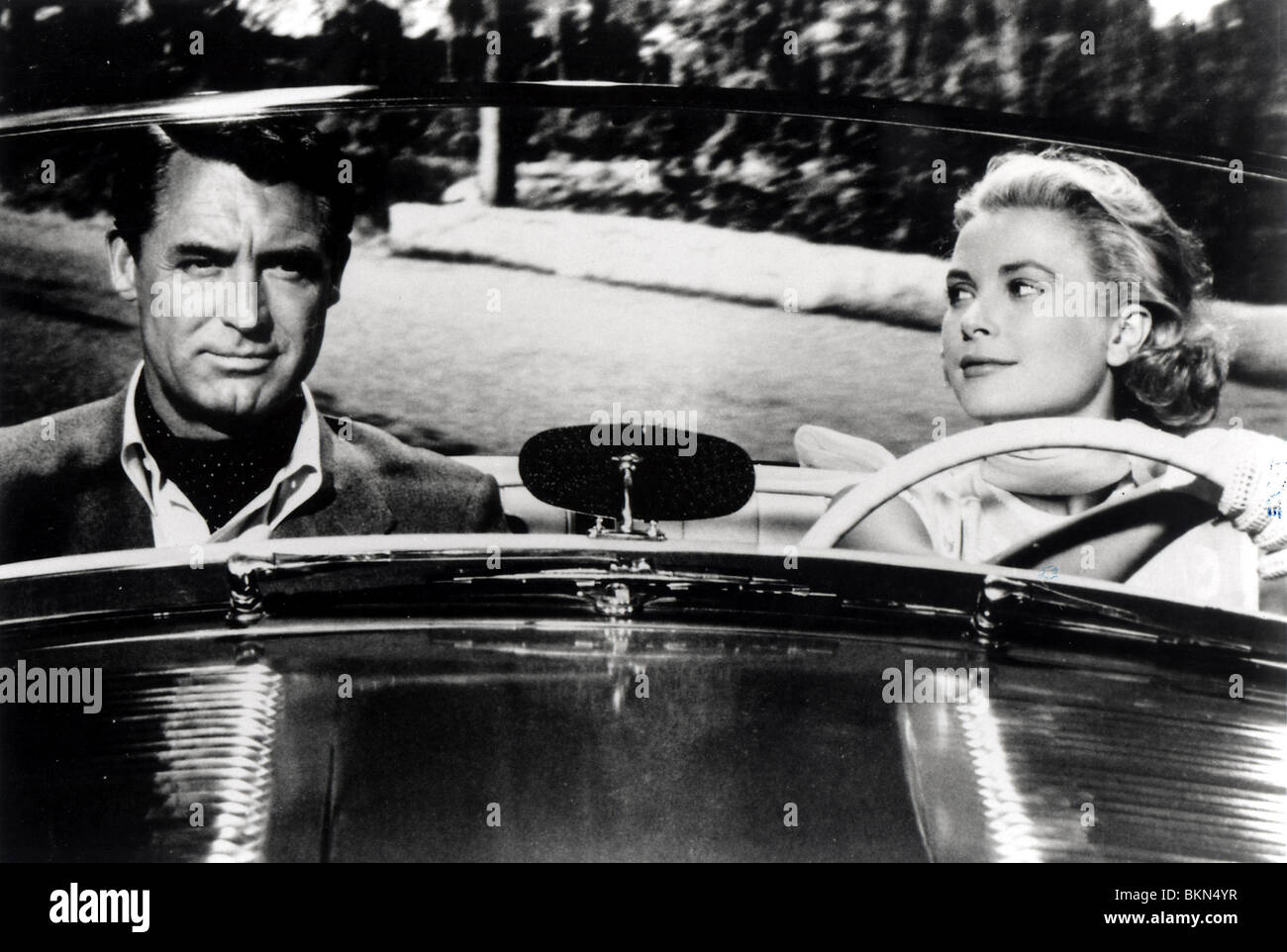 FANGEN EIN DIEB (1955) CARY GRANT, GRACE KELLY TCT 004P Stockfotografie ...