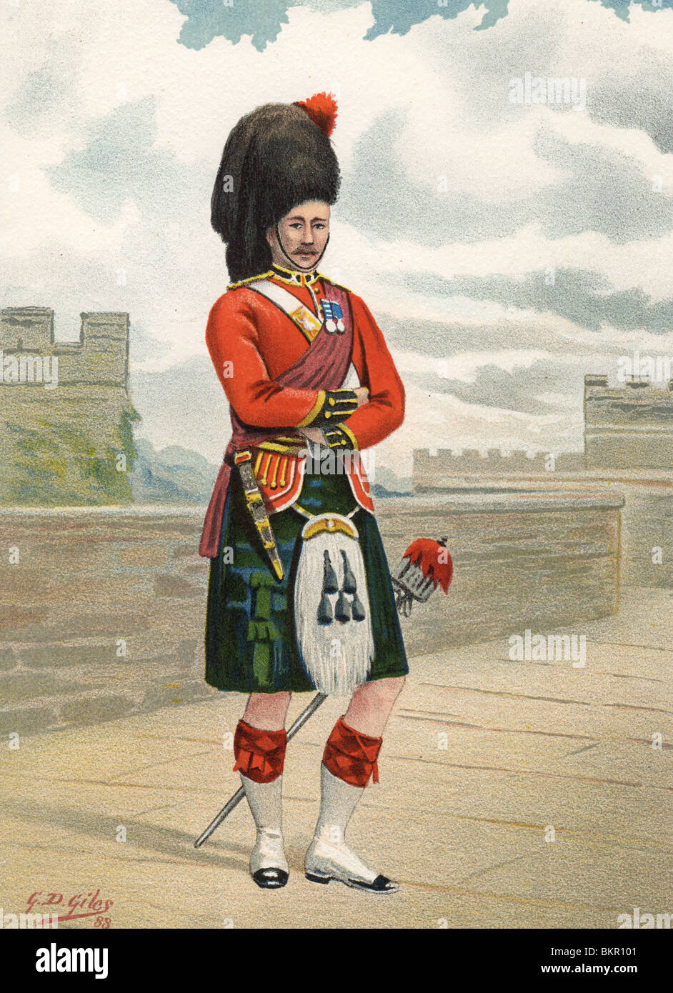 Highlander soldat -Fotos und -Bildmaterial in hoher Auflösung – Alamy