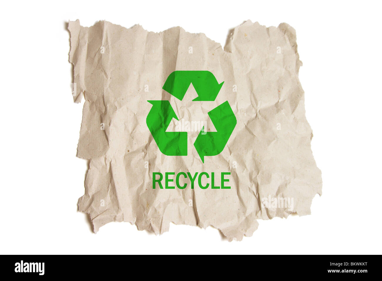 Papier recycling symbol -Fotos und -Bildmaterial in hoher Auflösung – Alamy