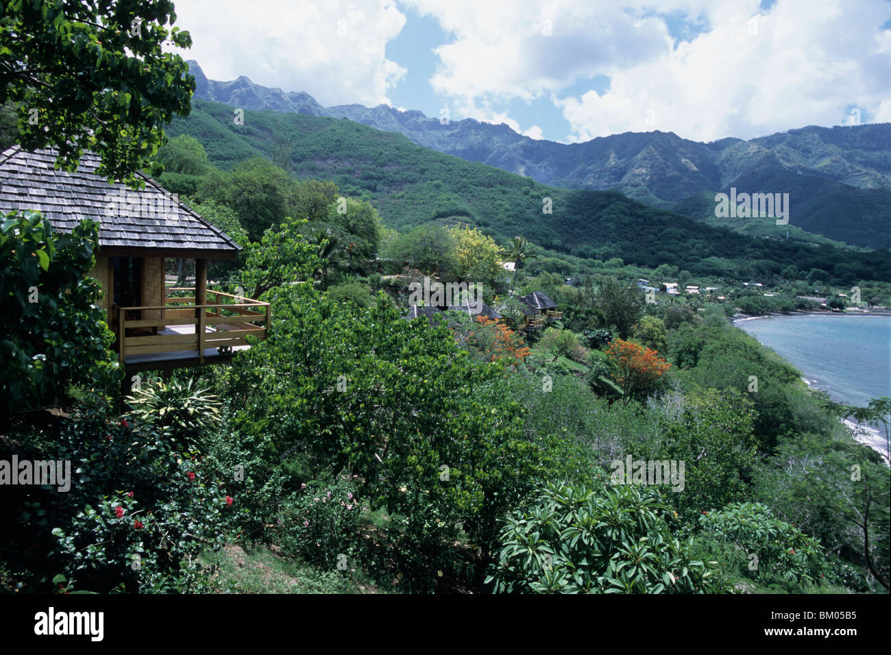 Keikahanui Pearl Lodge, Taiohae, Nuku Hiva, Marquesas, Französisch ...