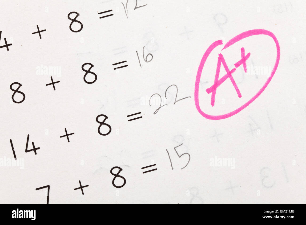 School test -Fotos und -Bildmaterial in hoher Auflösung – Alamy