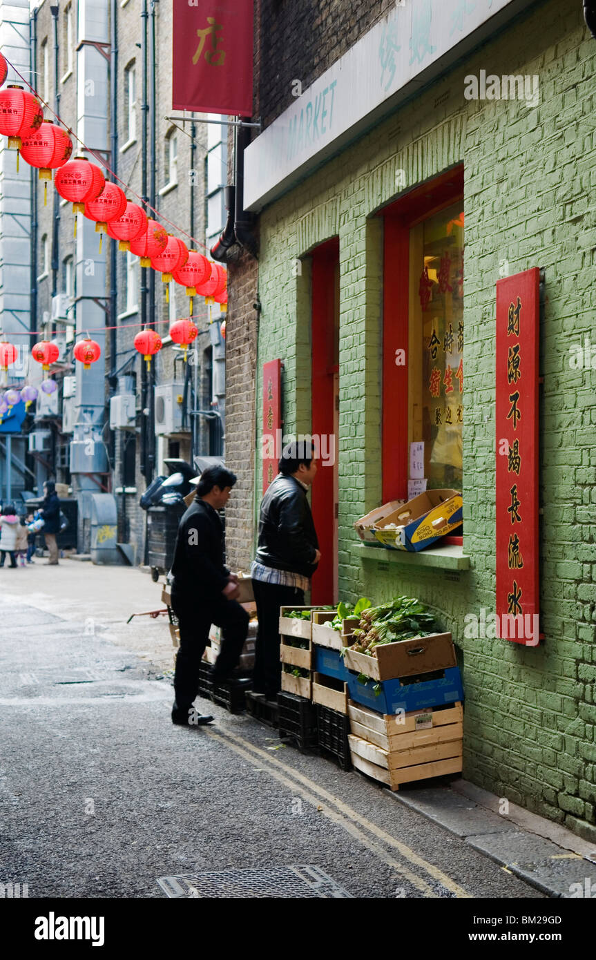 Chinese china shop town street england london -Fotos und -Bildmaterial ...