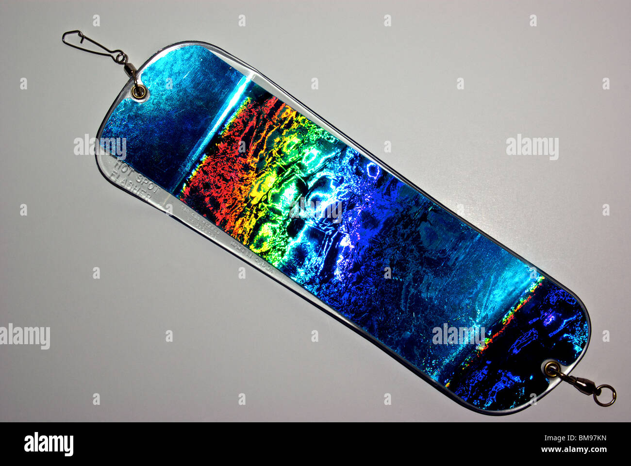 Apex Hot Spot Blue Bubble holographische Mylar #1961 Original 11-Zoll ...