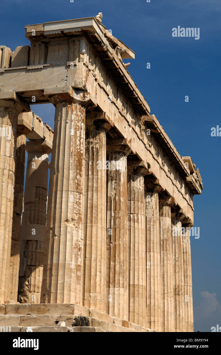 Parthenon-Tempel in der Akropolis Stockfotografie - Alamy