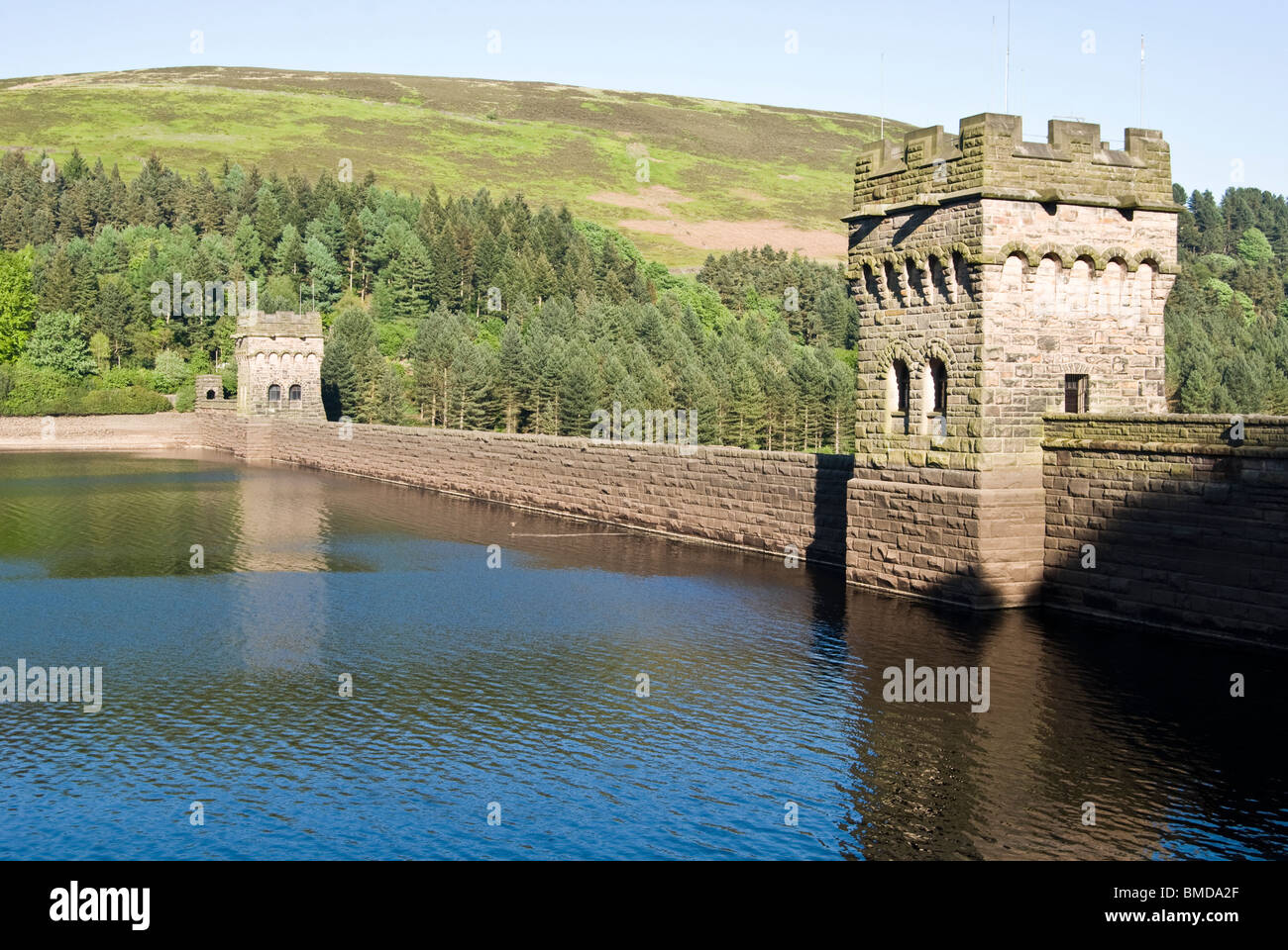 Derwent dam Dame Bower Reservoir Peak District von raf Geschwader 617 ...