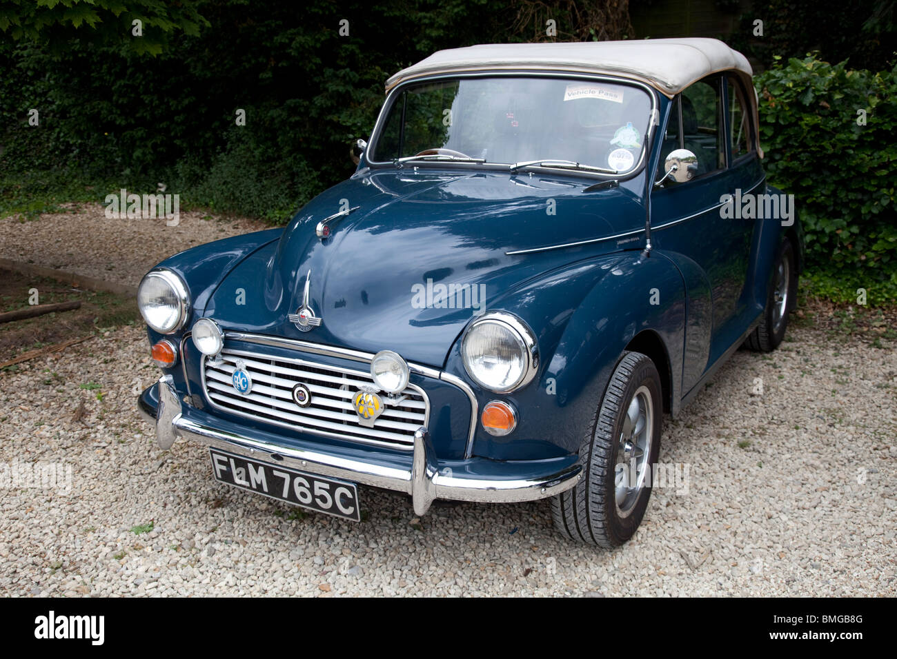 Klassische Morris Minor Coupe Auto 1965 C Reg Cabrio restauriert ...