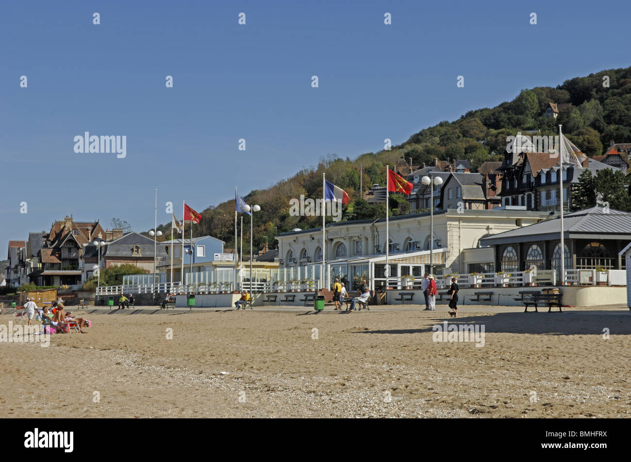 Houlgate Beach Stockfotos und -bilder Kaufen - Alamy