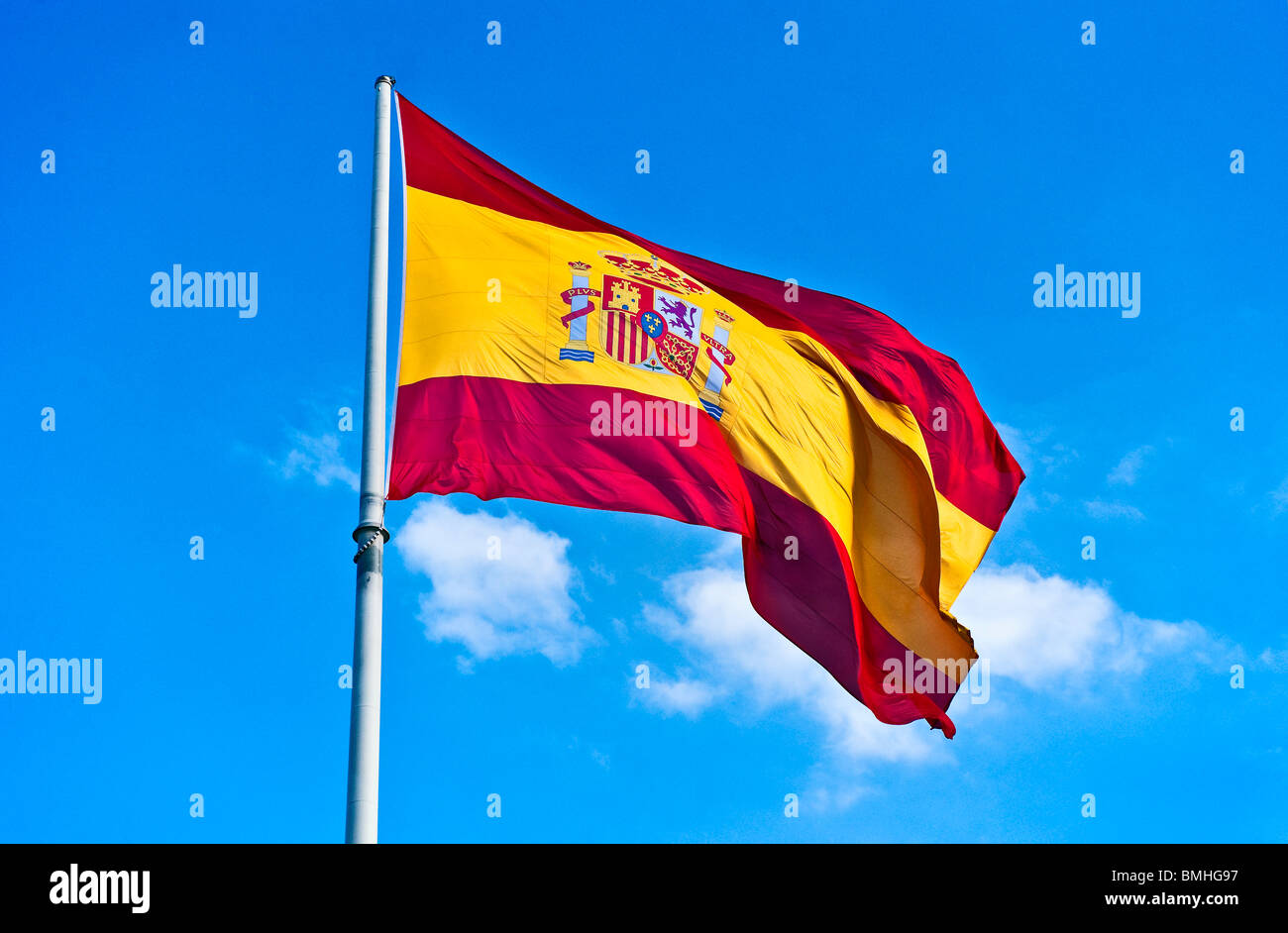 Spanien Flagge Stockfotos und -bilder Kaufen - Alamy