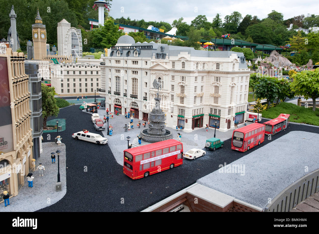 Miniland London im Freizeitpark Legoland, Windsor, Berkshire ...