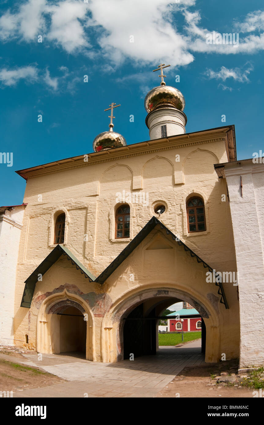 Tichwin Annahme Kloster von Theotokos - orthodoxe Kloster befindet sich ...