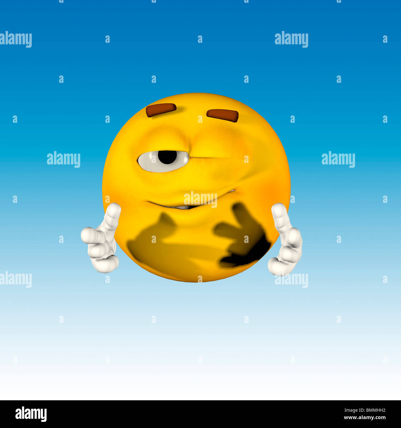 Emoticon winking -Fotos und -Bildmaterial in hoher Auflösung – Alamy