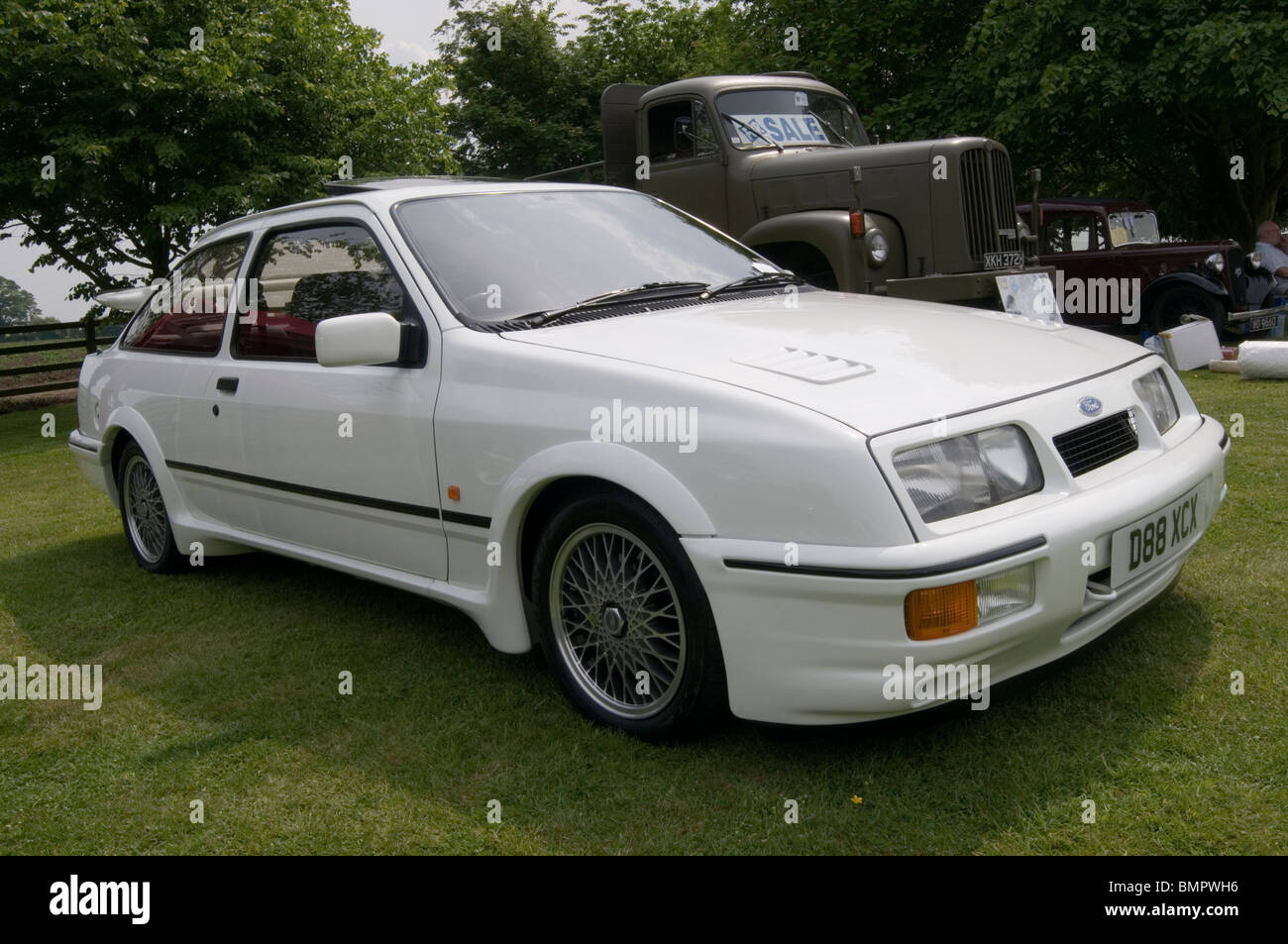 Sierra Cosworth Hochleistungs Auto Ford schnell Stockfotografie - Alamy