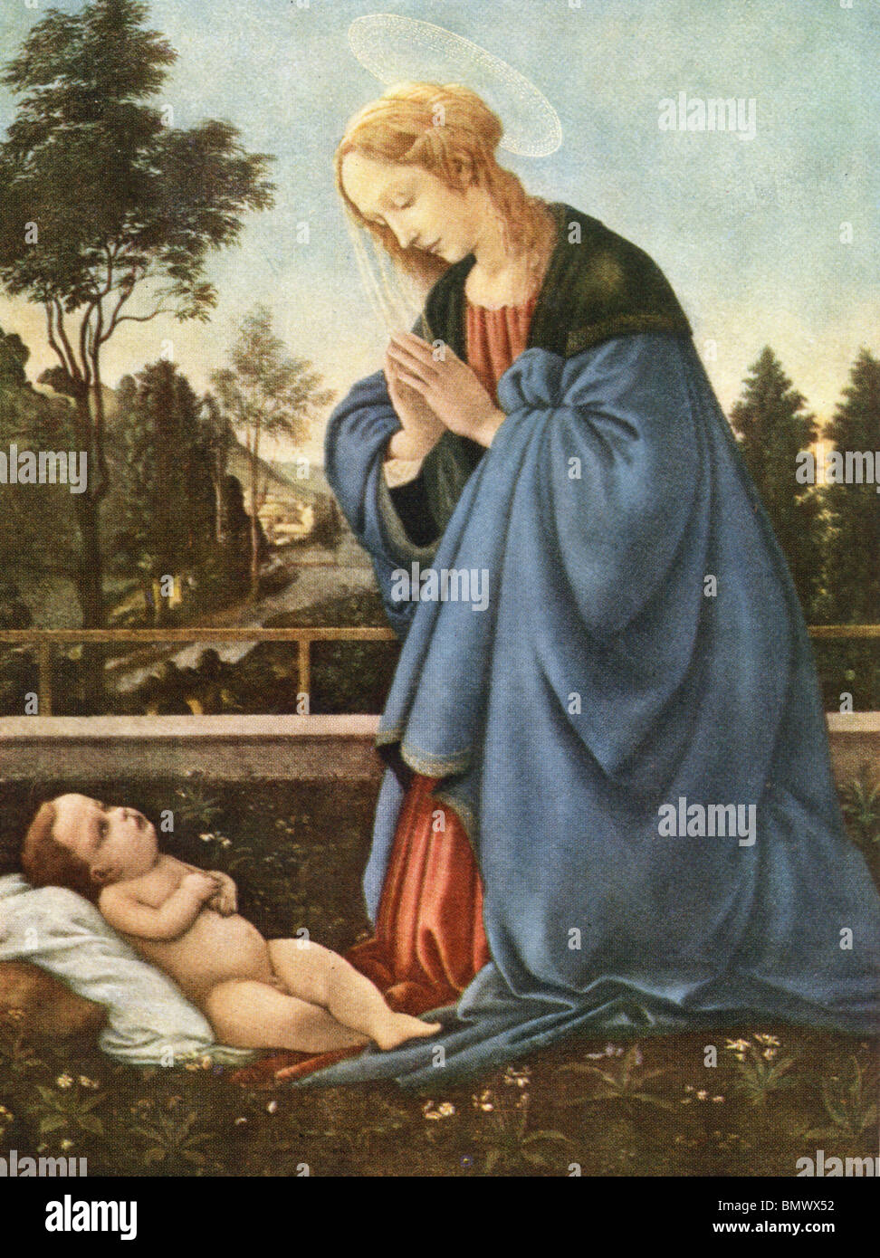 Jungfrau In Anbetung Stockfotos und -bilder Kaufen - Alamy