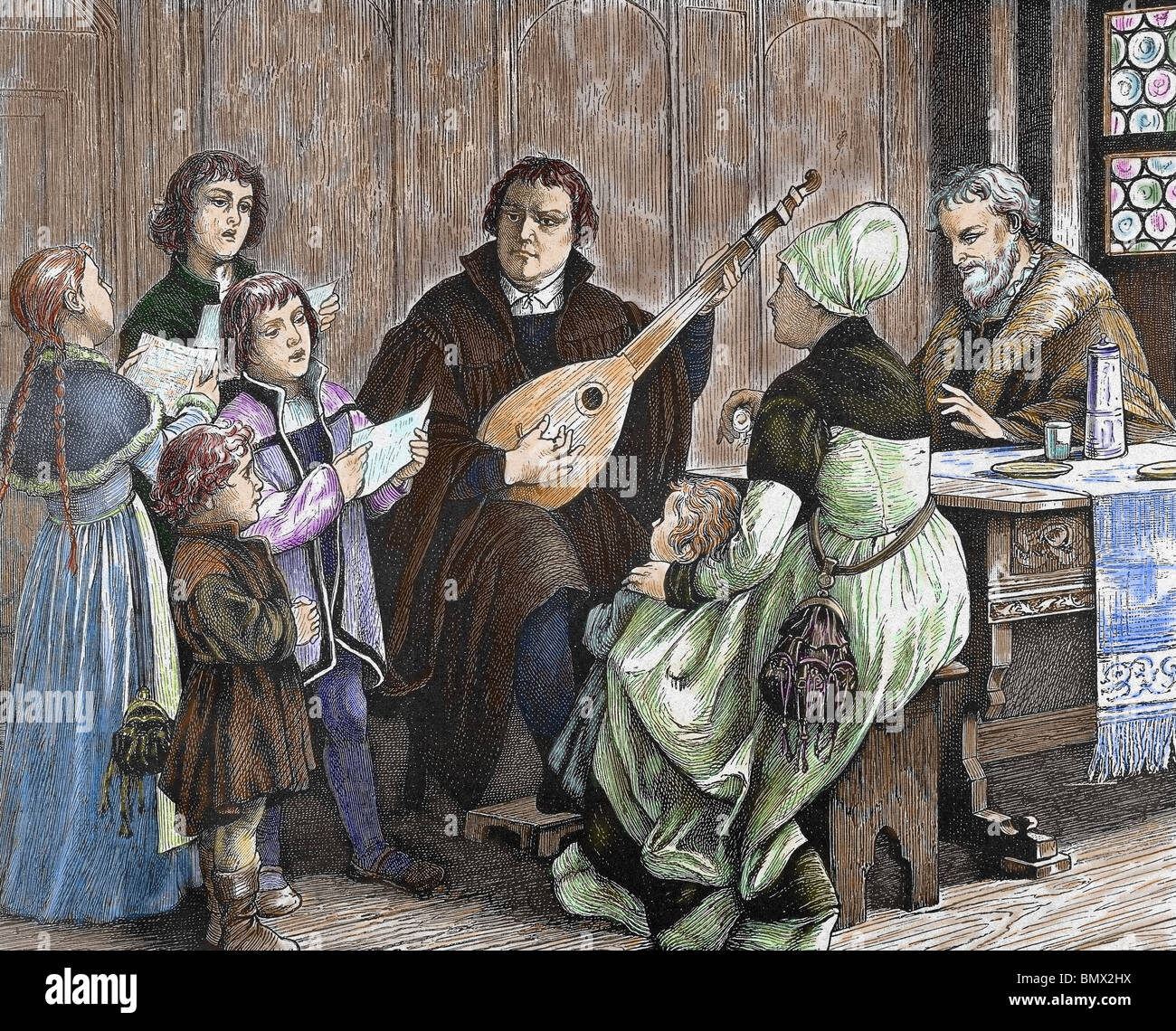 Martin Luther (Eisleben, 1483 Eisleben, 1546). Deutscher Reformator ...