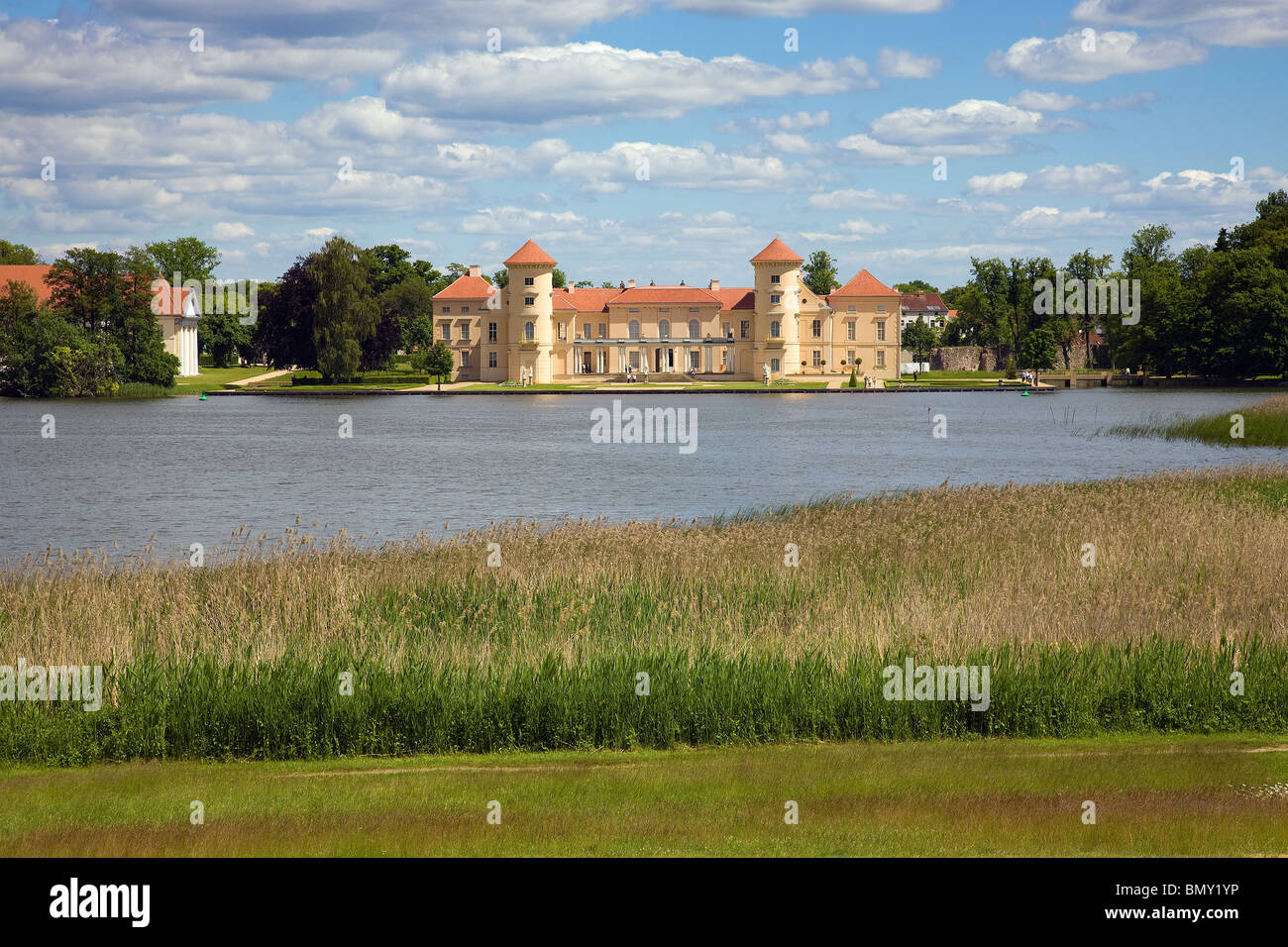 Schloss Rheinsberg, Brandenburg, Deutschland Stockfotografie - Alamy
