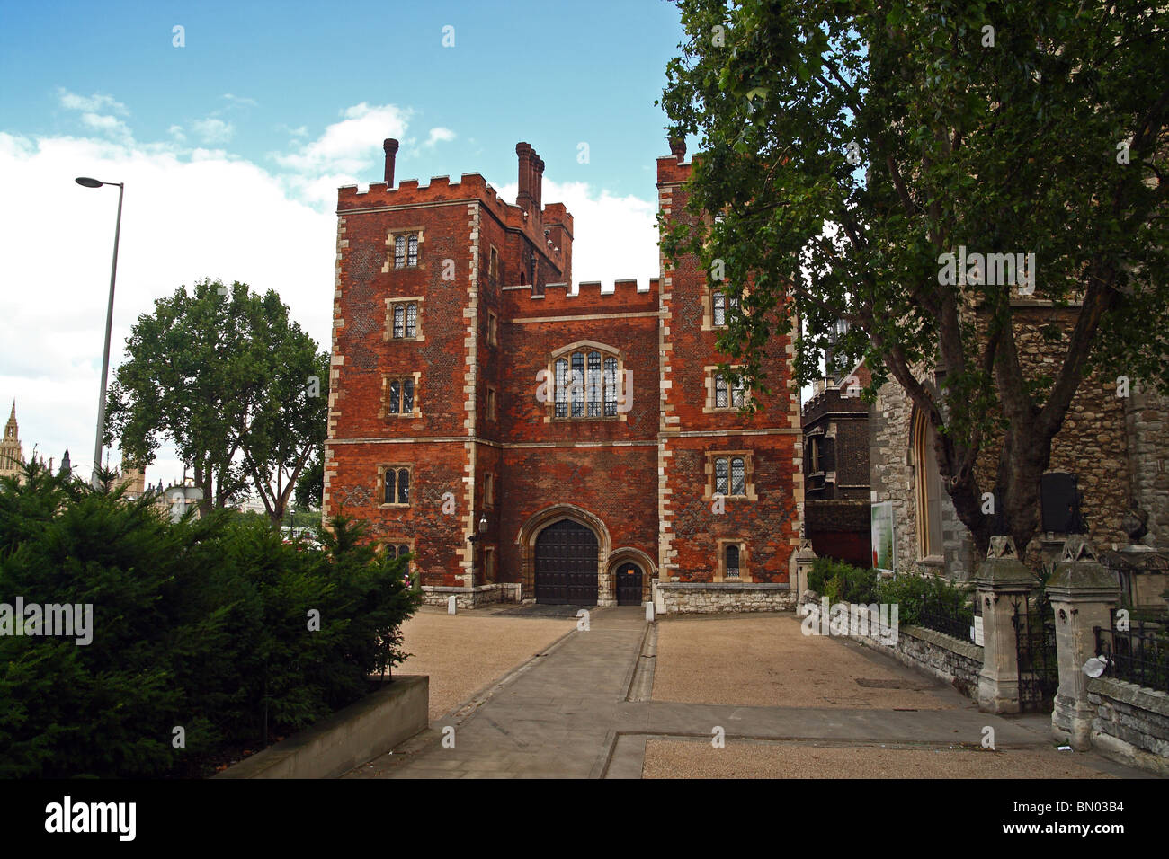 Lambeth Palace, London, England, UK. Die offizielle Londoner Residenz ...
