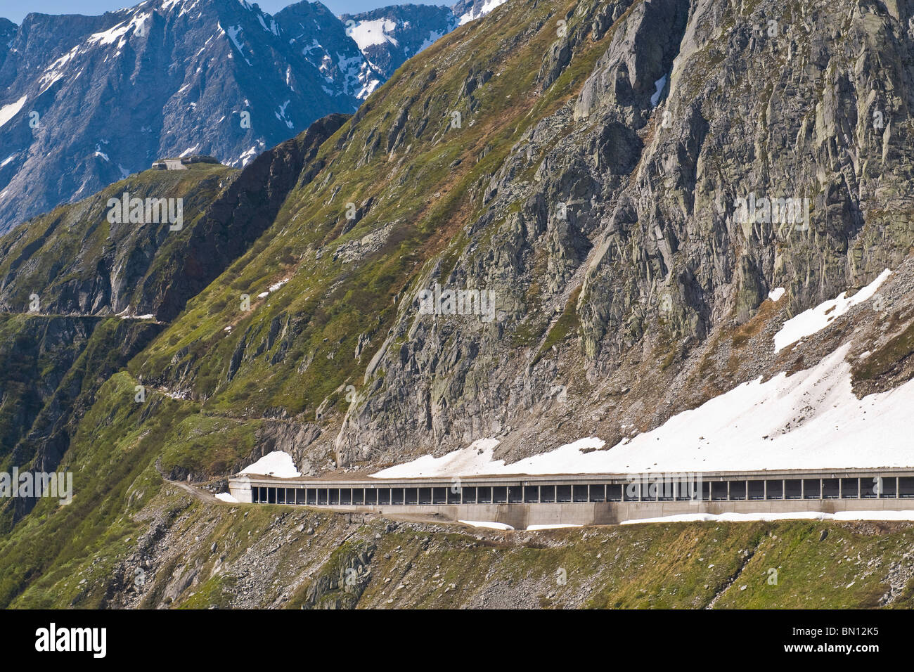 Gotthard pass reiseziel alpen Stockfotos und -bilder Kaufen - Alamy