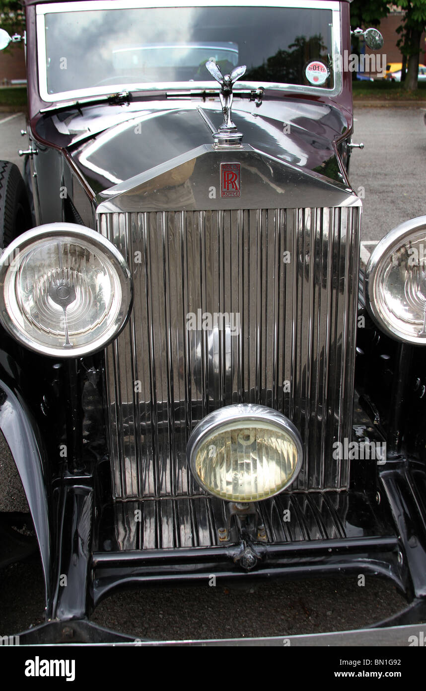 Oldtimer Rolls Royce Car Stockfotografie - Alamy