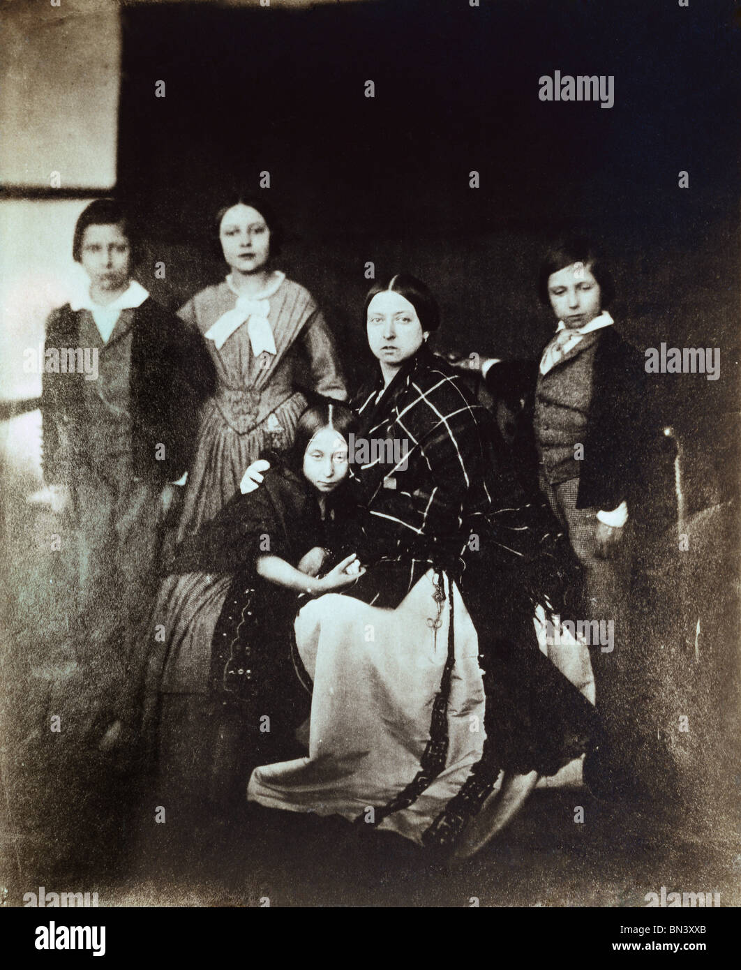 Prinz von Wales, Princess Royal, Prinzessin Alice, Königin Victoria und ...