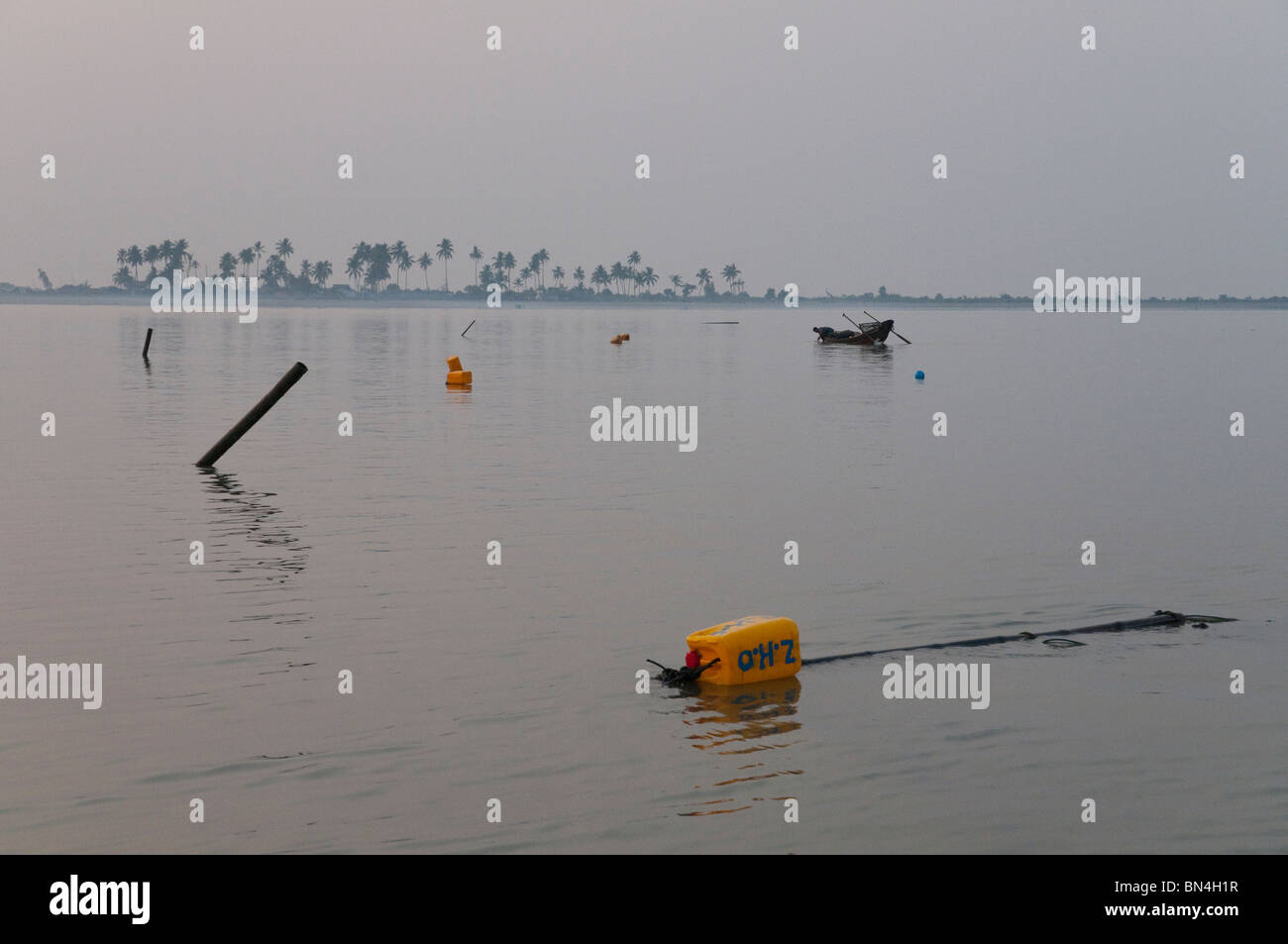 Myanmar. Burma. Besuchen Sie zum Dorf Tingen Gyi im Ayeryarwady-Delta ...