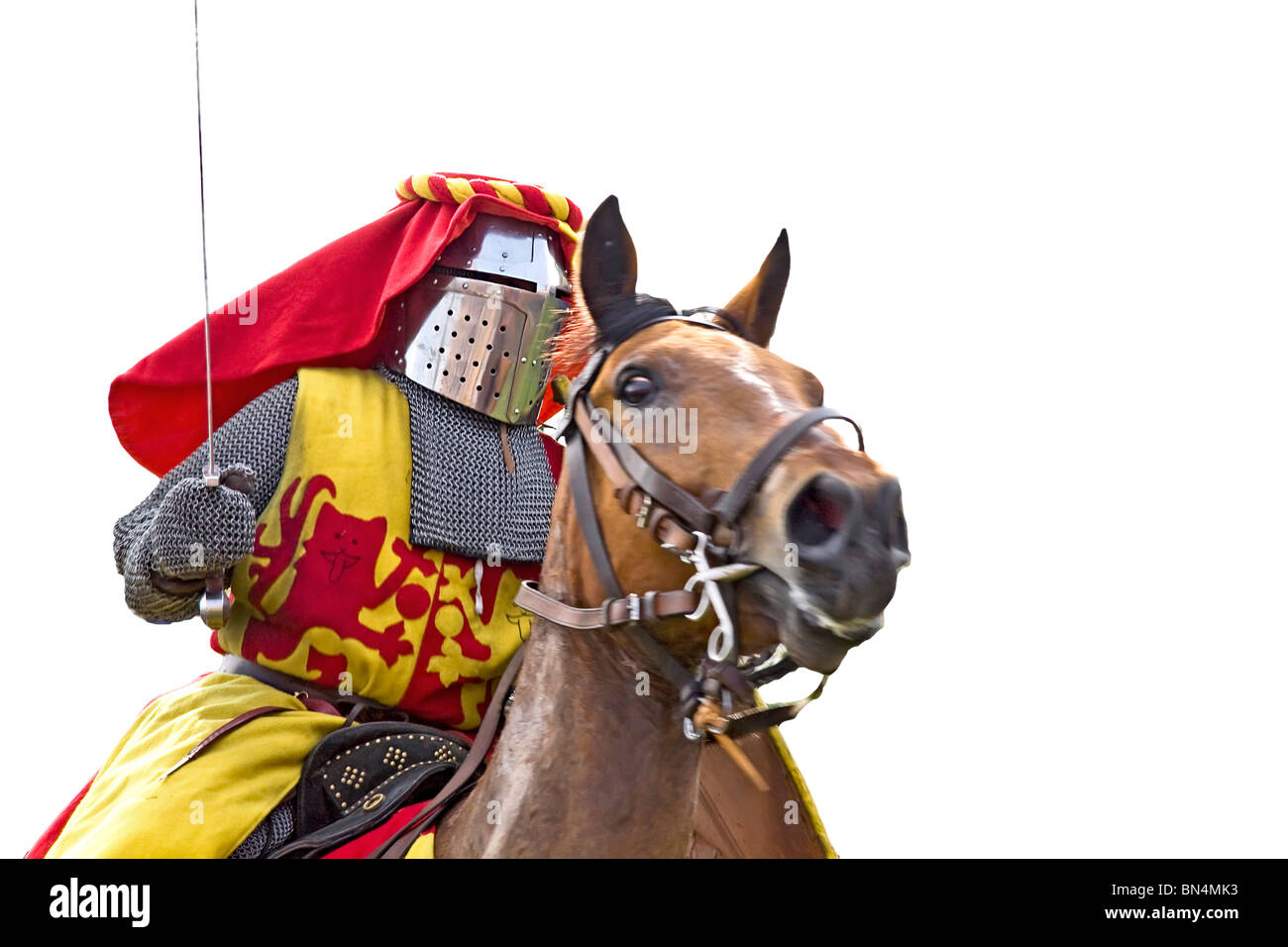 Ritter Turnier Pferd König Stockfotos und -bilder Kaufen - Alamy