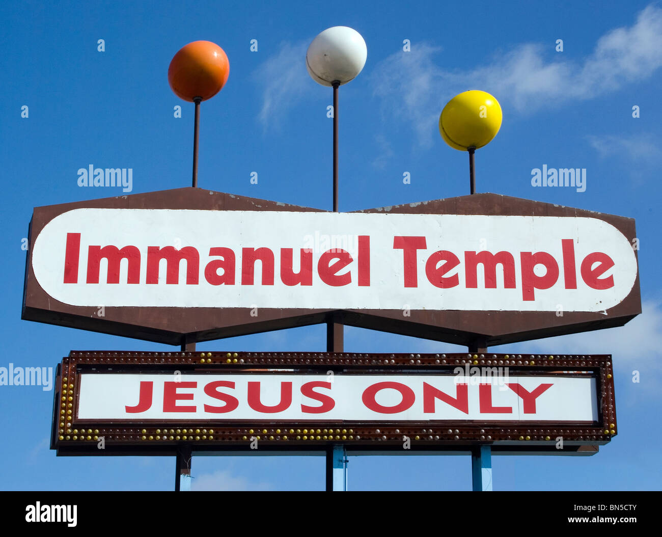 Jesus Werbung Stockfotos und -bilder Kaufen - Alamy