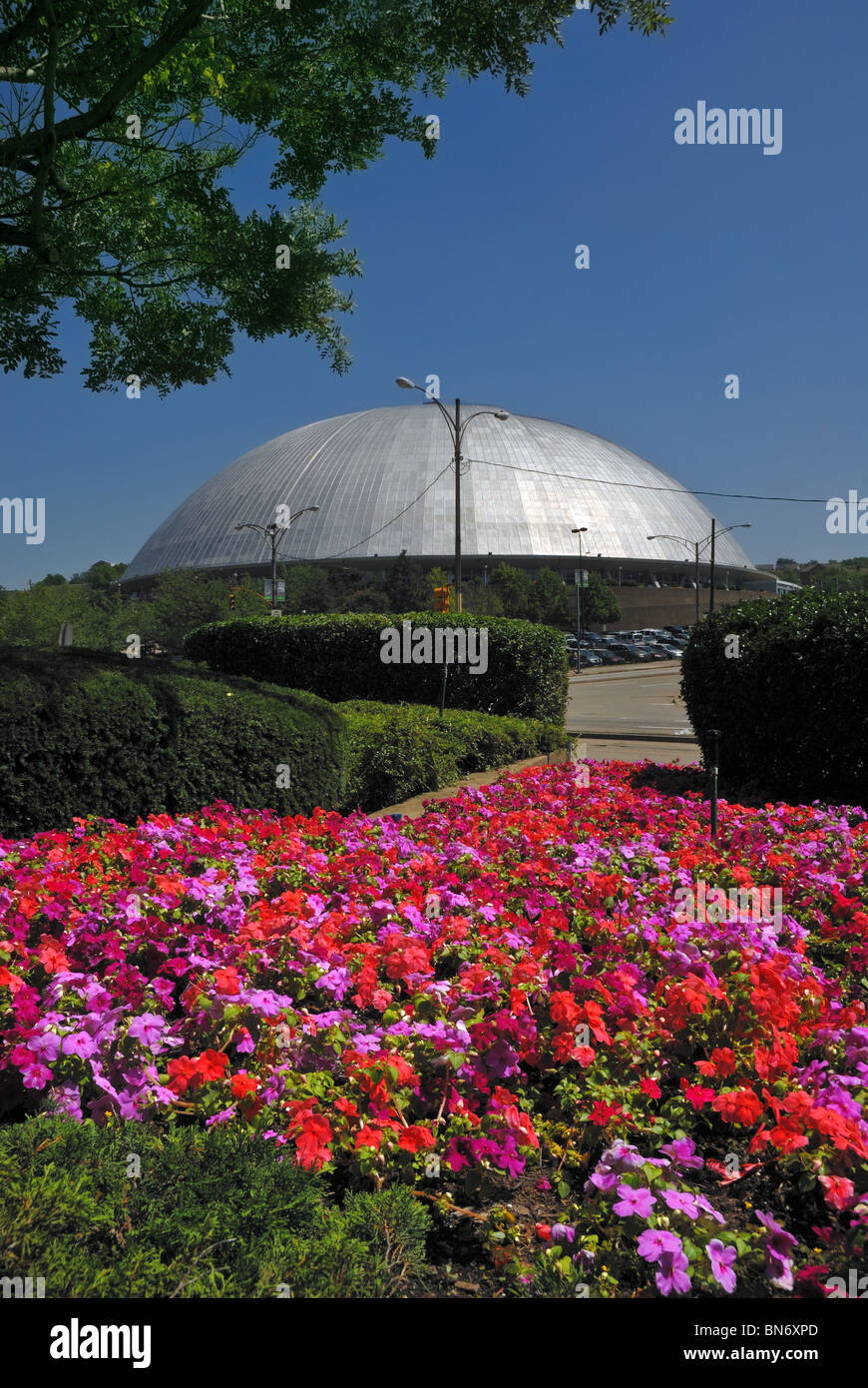 Mellon Arena, der Heimat der Pittsburgh Penguins Eishockey-Team und ...