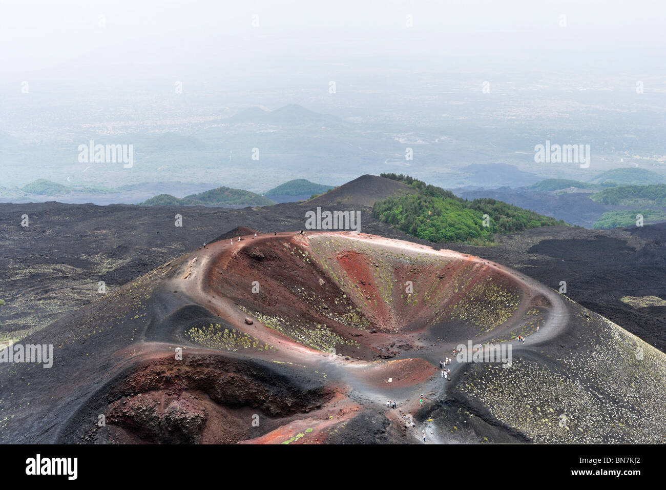 Italien sizilien ätna vulkan krater -Fotos und -Bildmaterial in hoher ...