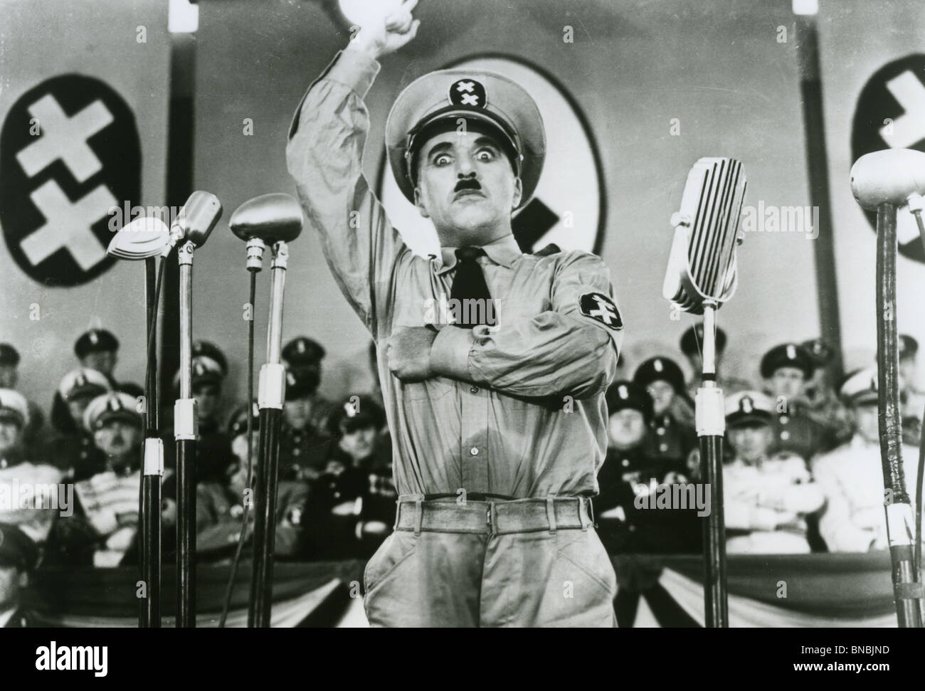 DER große Diktator 1940 United Artists-Film mit Charlie Chaplin Stockfotografie - Alamy