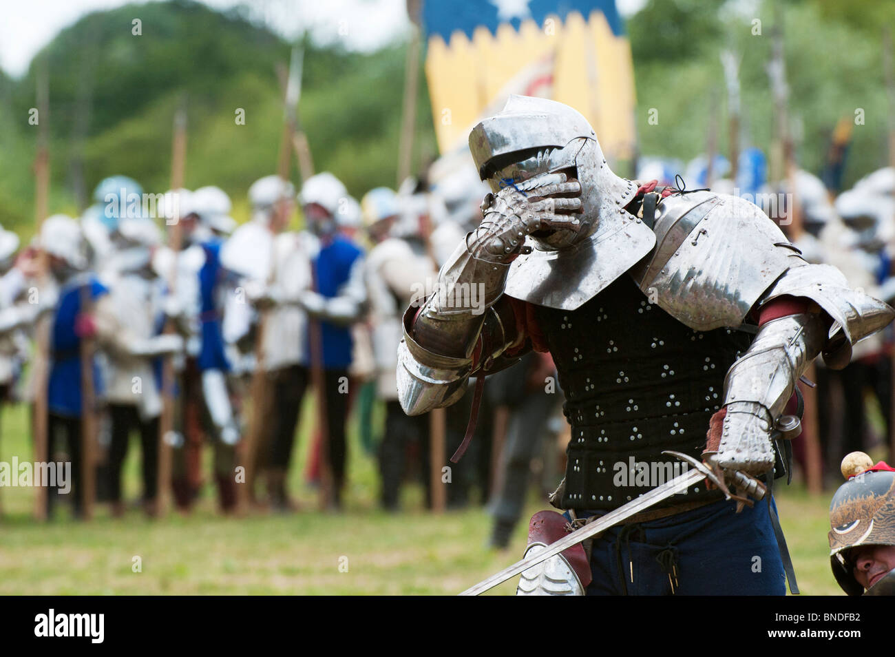 Englische Ritter Kämpfen Stockfotos & Englische Ritter Kämpfen Bilder ...