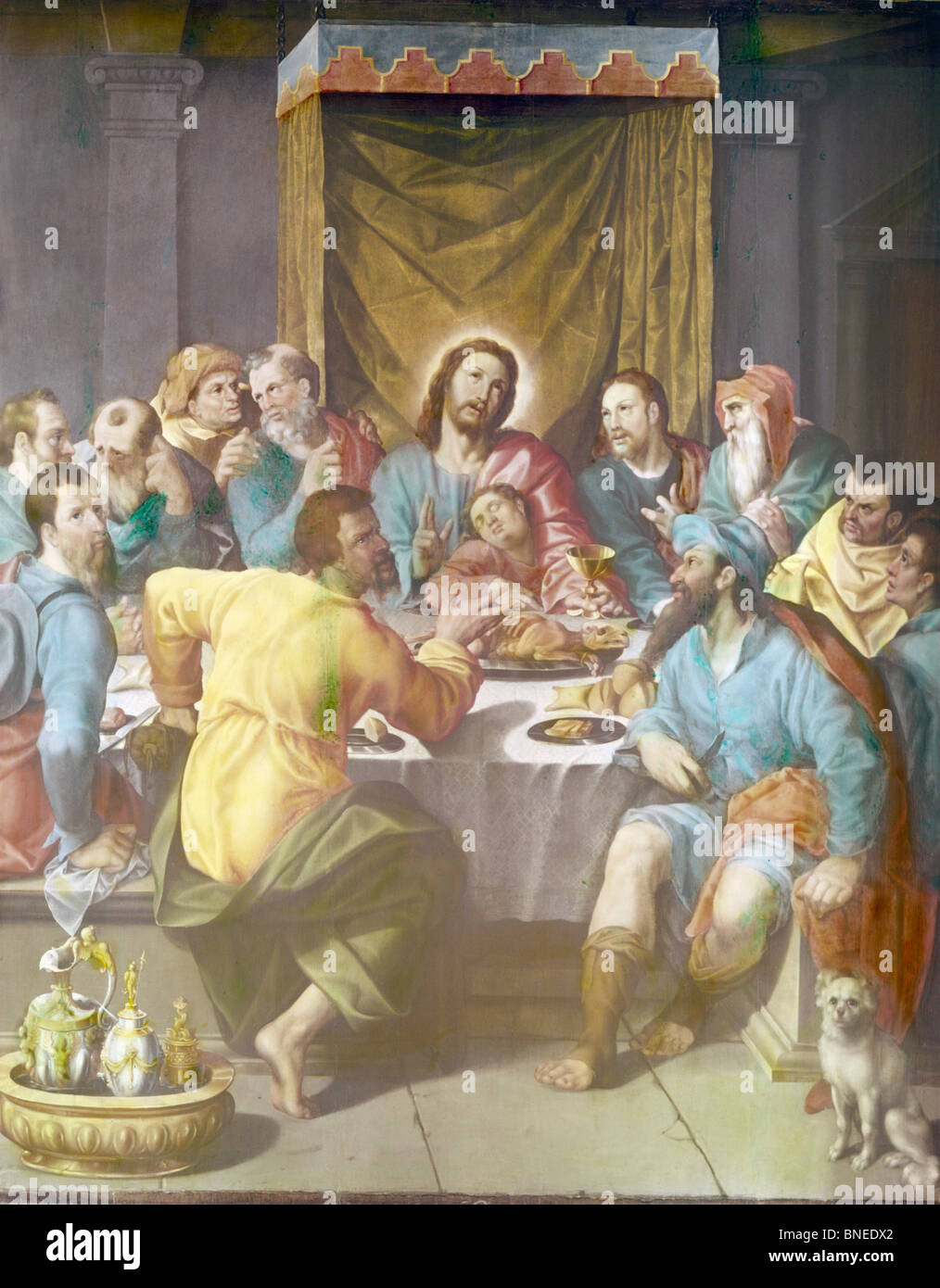 Jesus Last Supper Painting Stockfotos und -bilder Kaufen - Seite 2 - Alamy