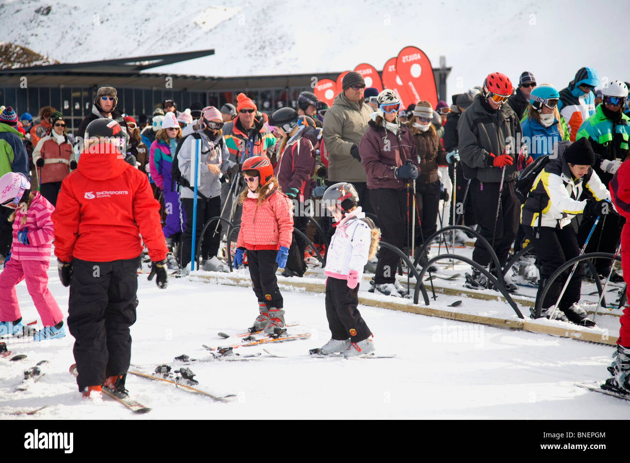Ski lernen -Fotos und -Bildmaterial in hoher Auflösung – Alamy